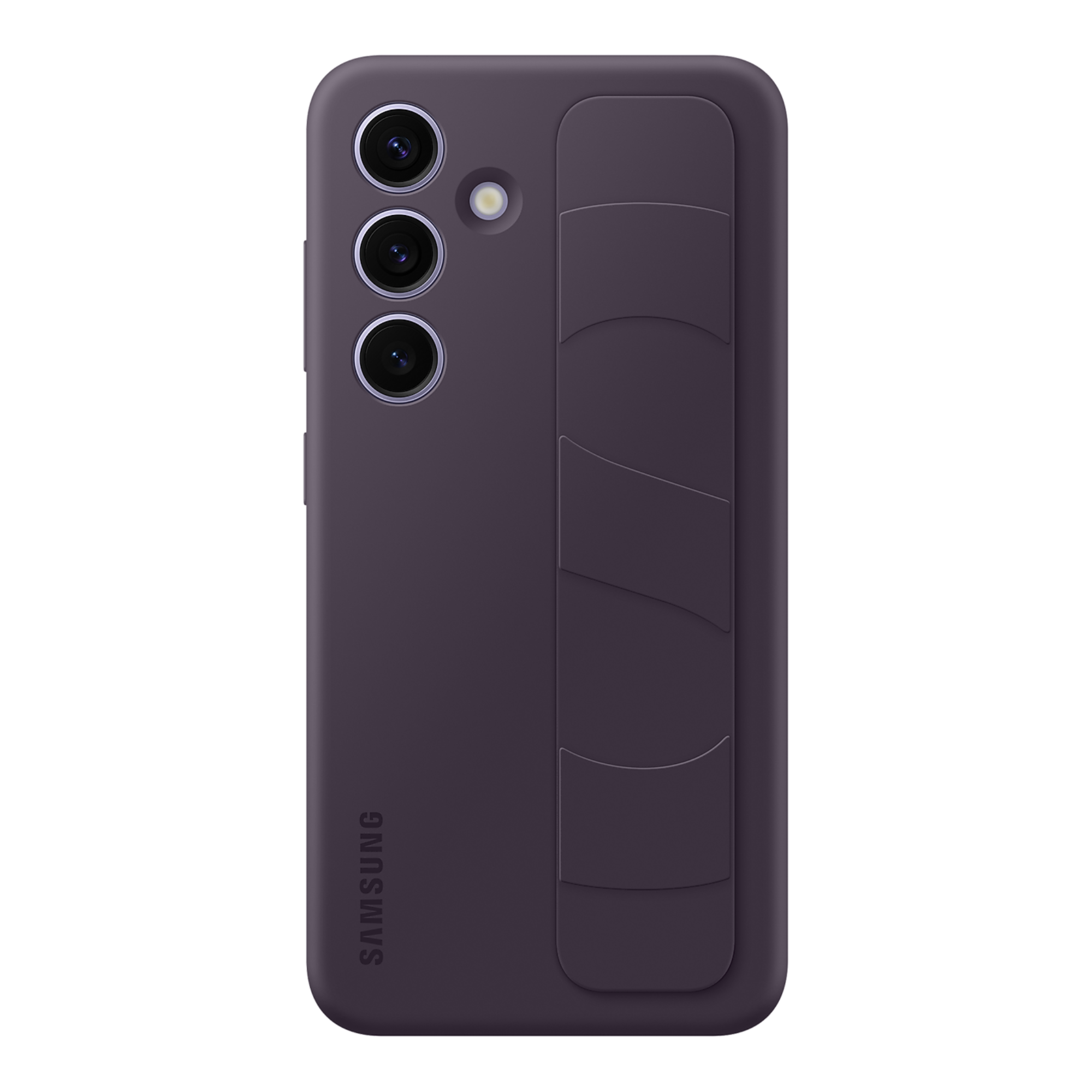 Get Samsung Standing Grip Back Case for S24 | Dark Violet