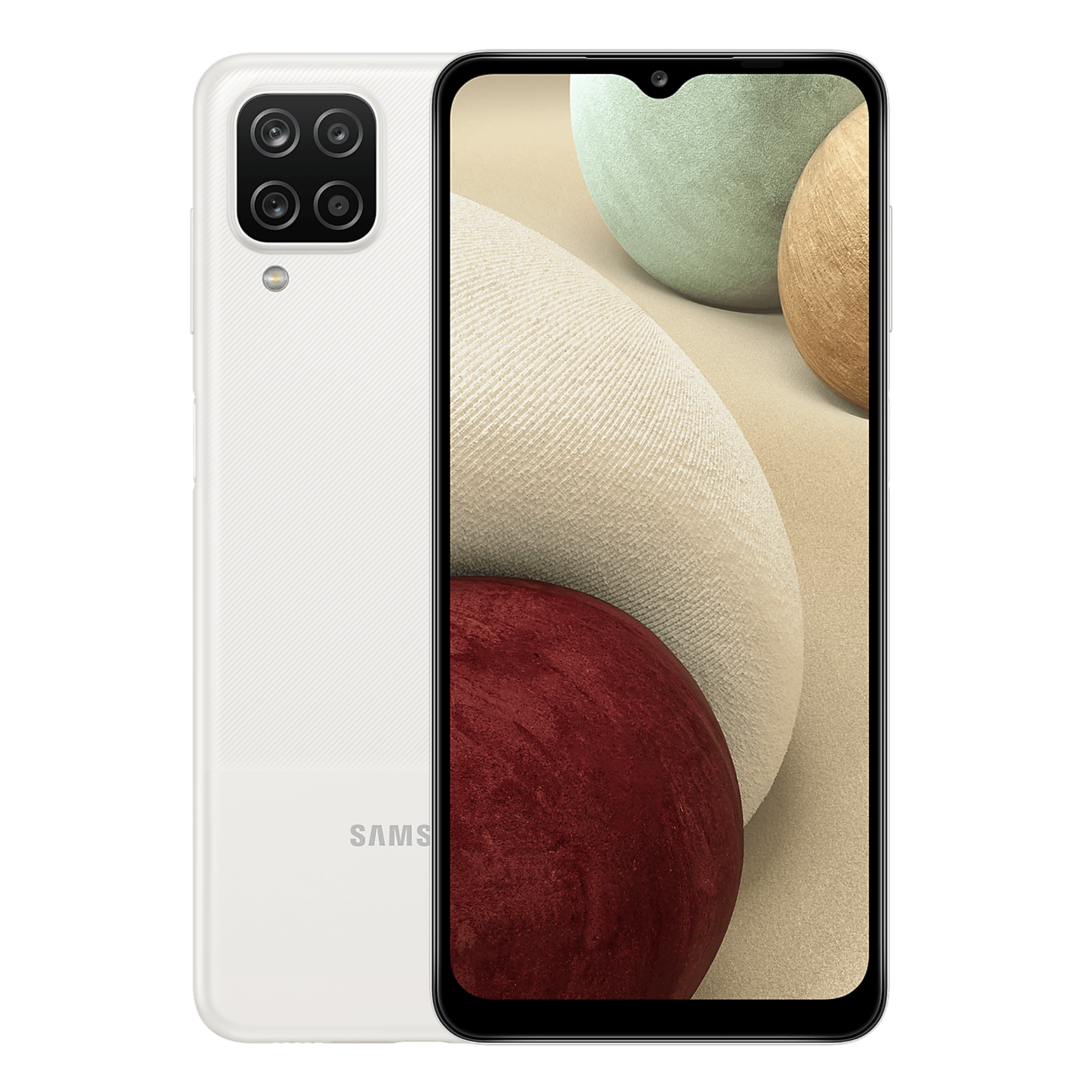 Buy Galaxy A12 (SM-A125) (White, 4GB-64GB) online at Poorvika