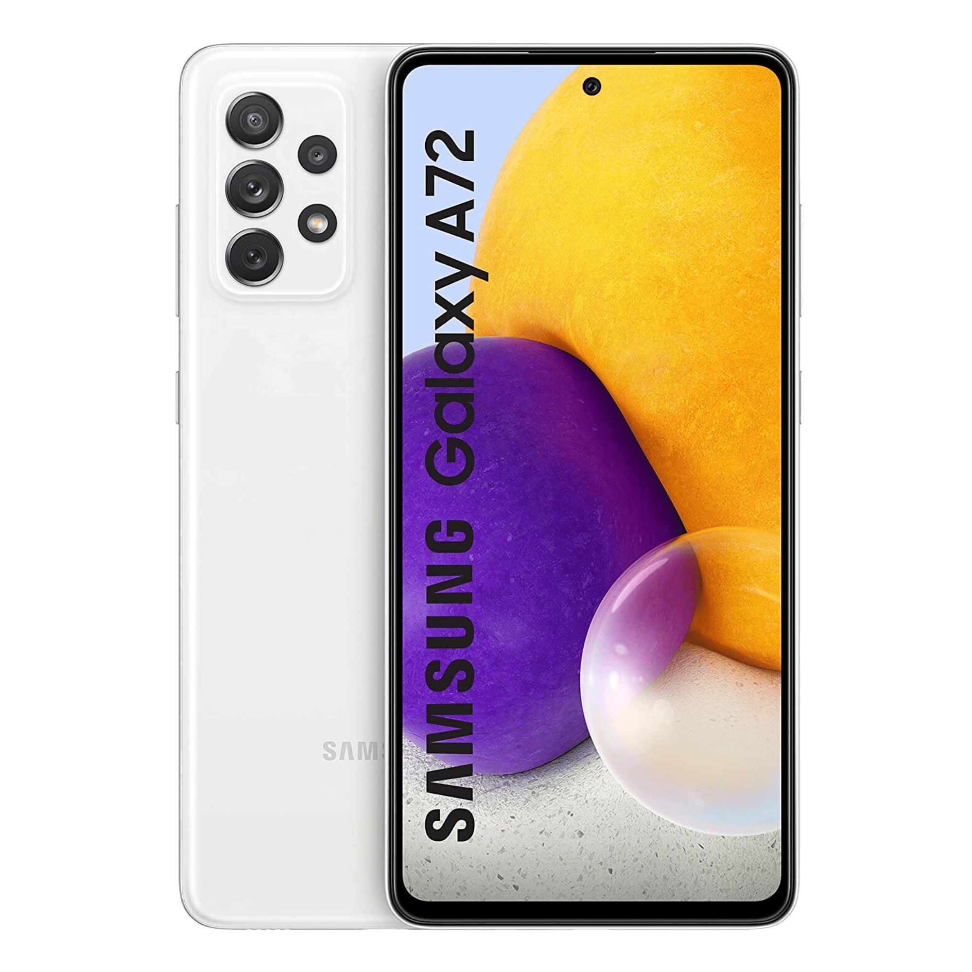 Buy Samsung Galaxy A71 (Awesome White, 8GB-128GB) online at Poorvika.