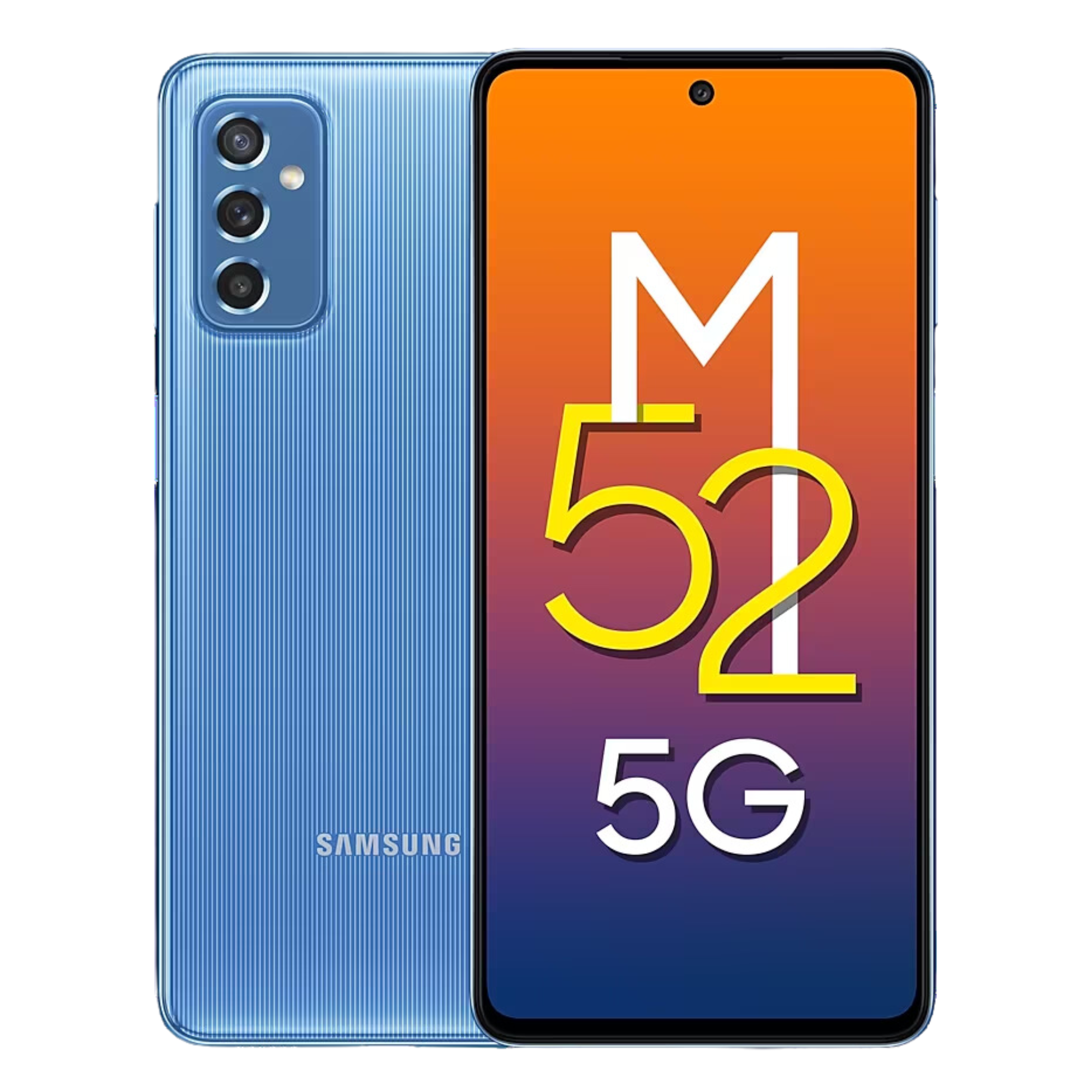Buy Samsung Galaxy M52 5G Mobile (Icy Blue, 8GB-128GB)Online
