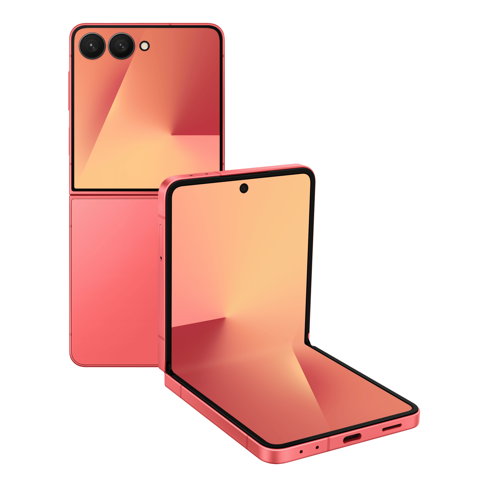 Explore Z Flip7 5G (Coral red, 12GB-512GB) with EMI plans!