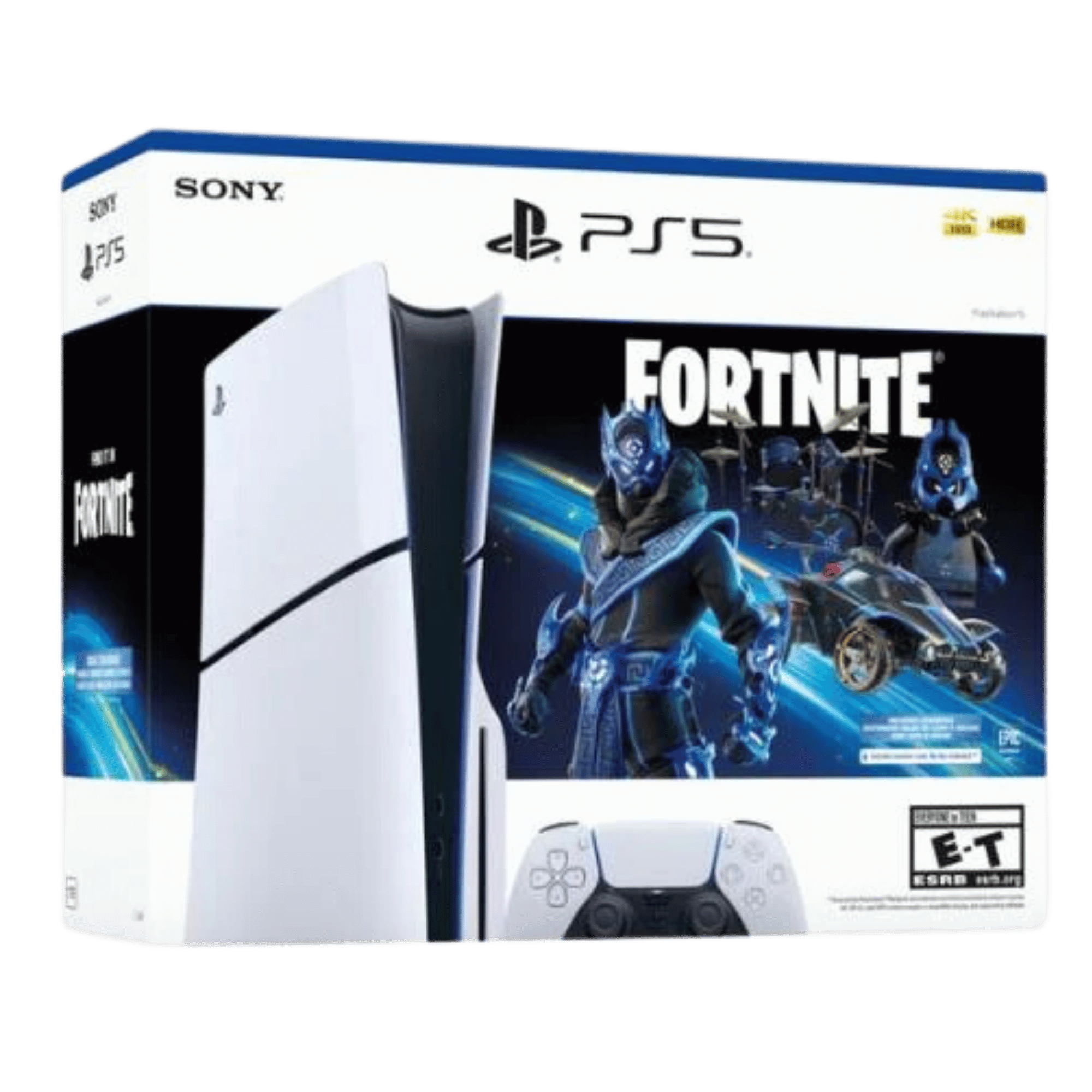 Sony PS5 Slim Standard D Chassi Fortnite Bundle ( White )