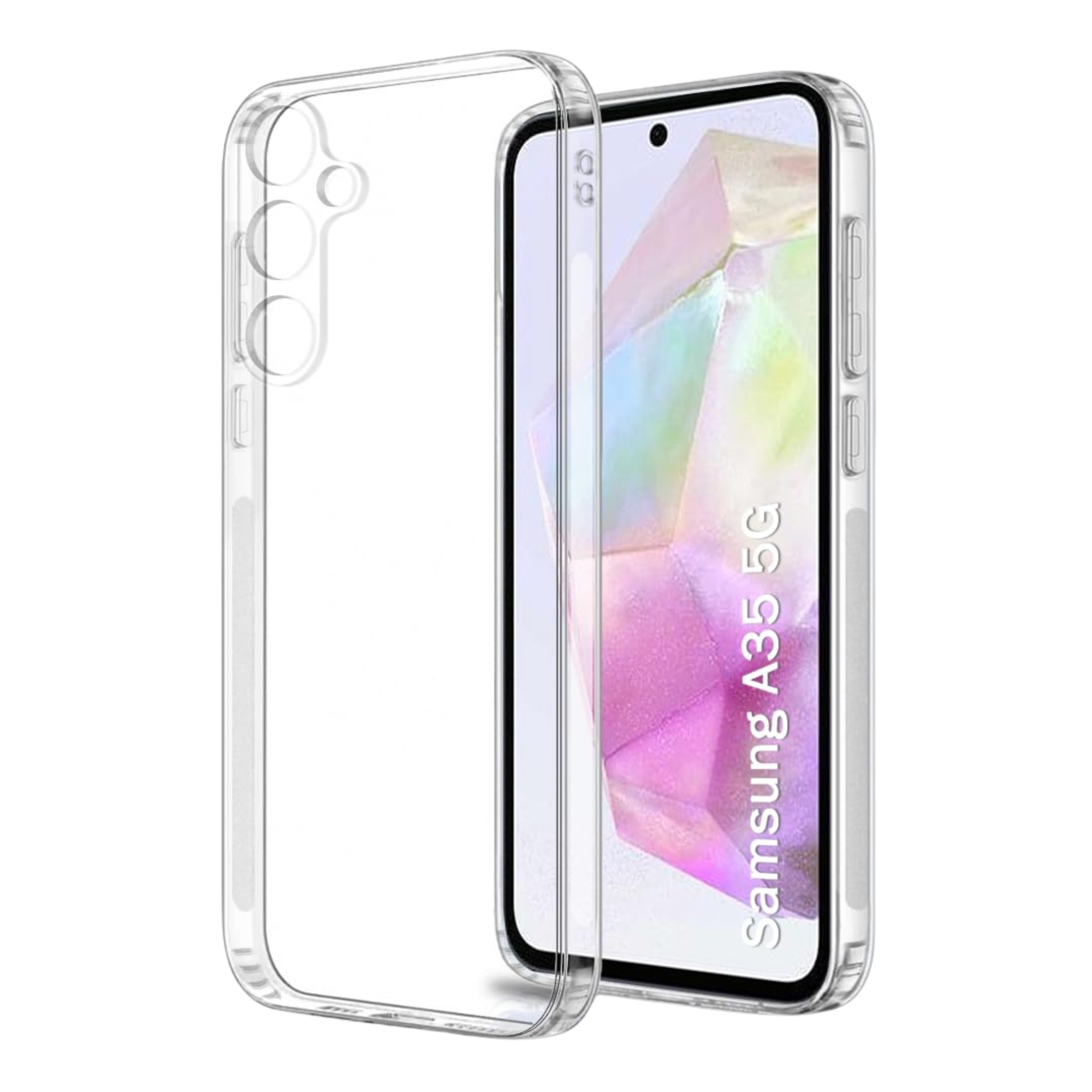 Buy Space Transparent Hard Clear Case for Galaxy A35 5G Now