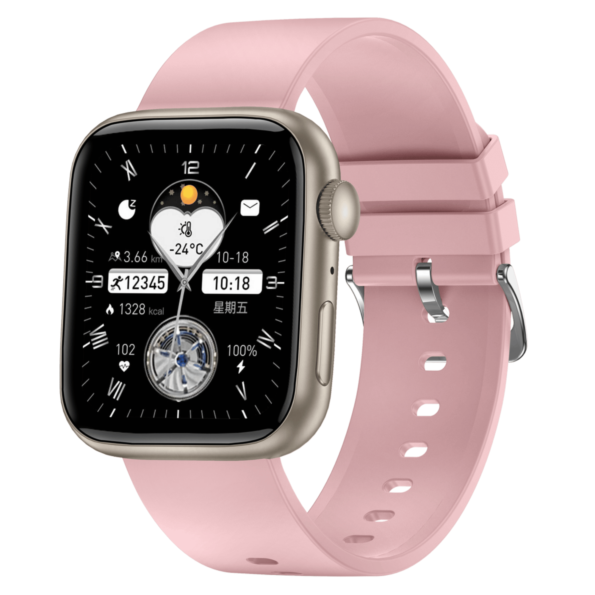 Buy Urban Tempo AI Voice Assistance ( Pink ) Smartwatch