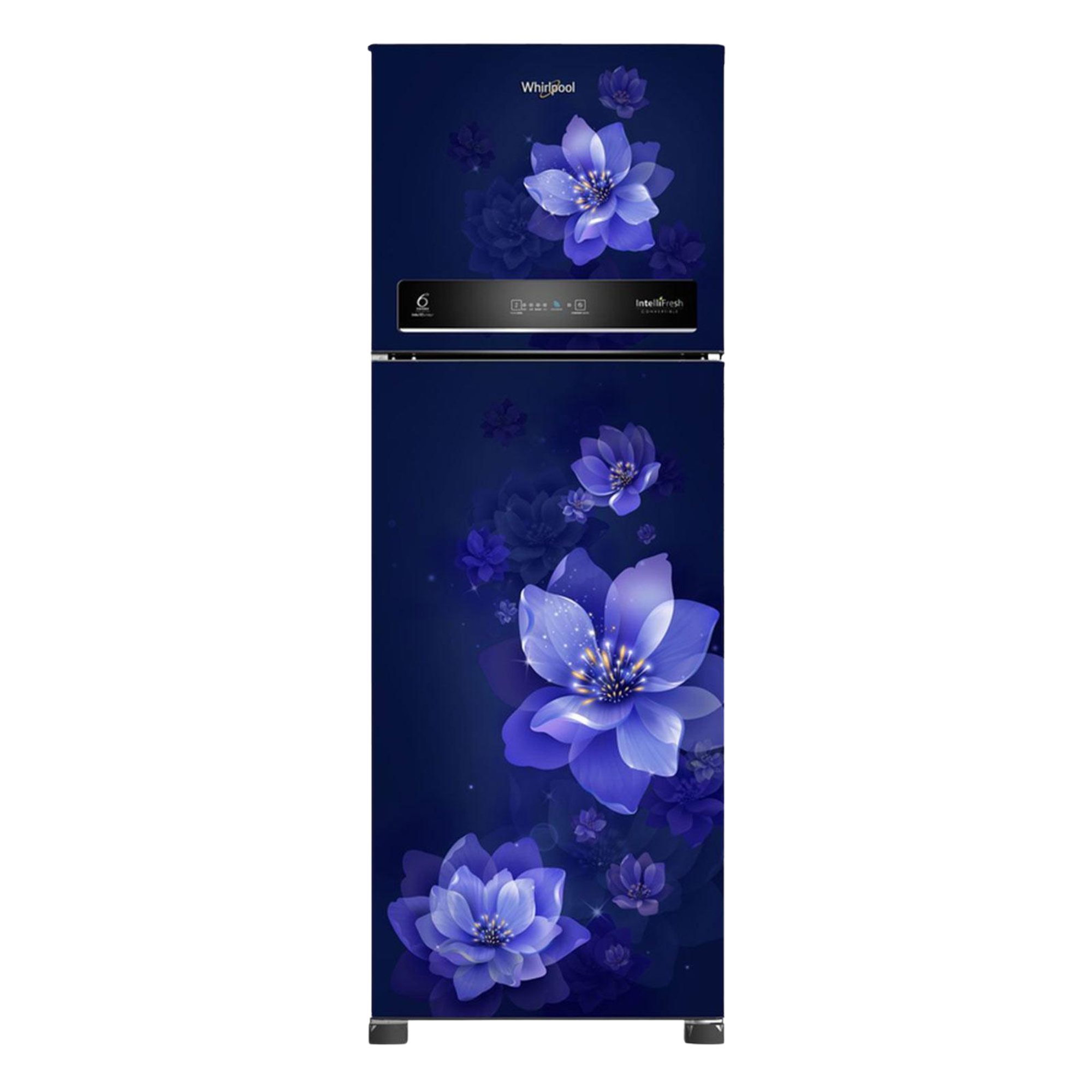 Whirlpool 265L Frost Free Double Door Fridge, Sapphire Mulia