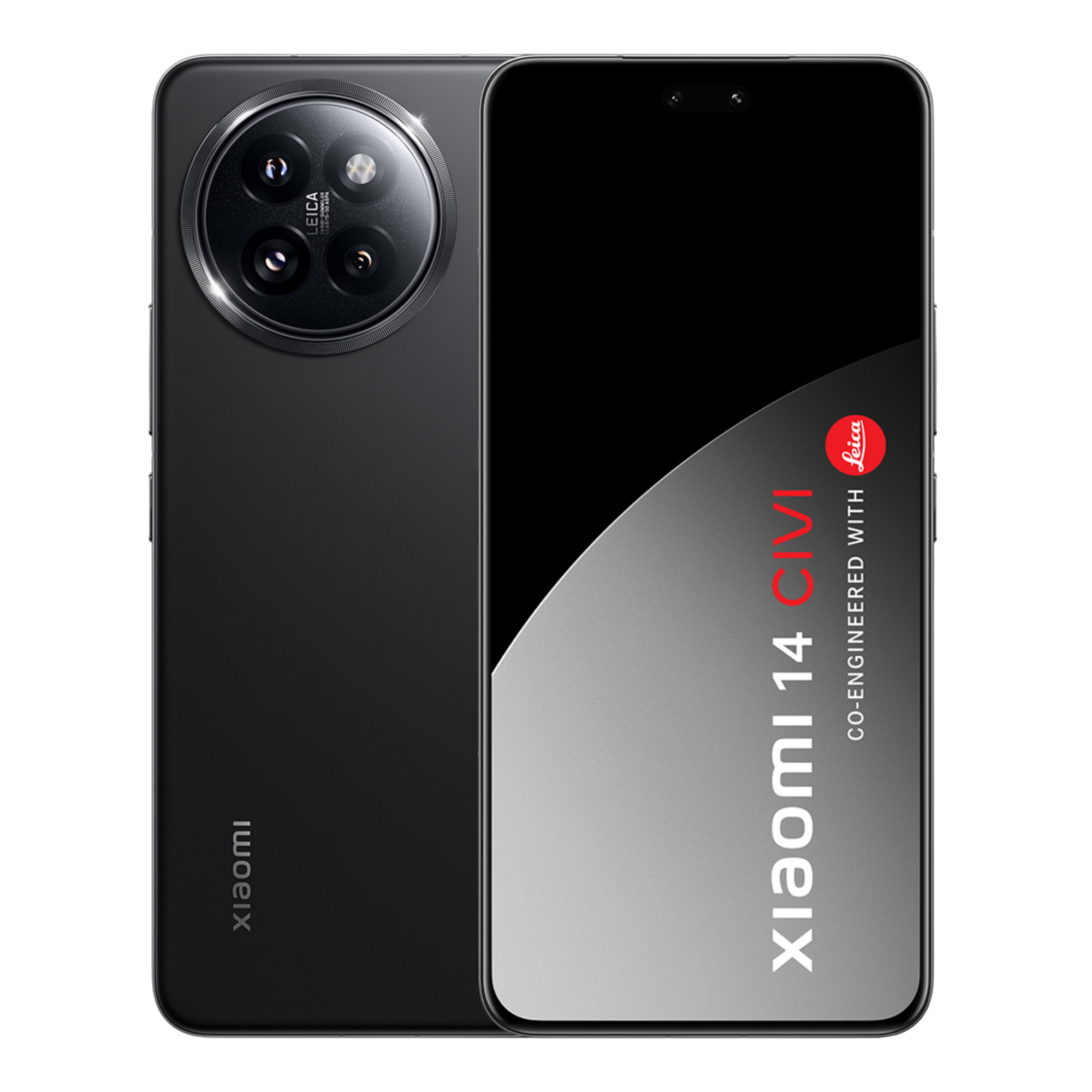 Shop Xiaomi 14 Civi 256gb Shadow Black (8GB RAM) at Poorvika