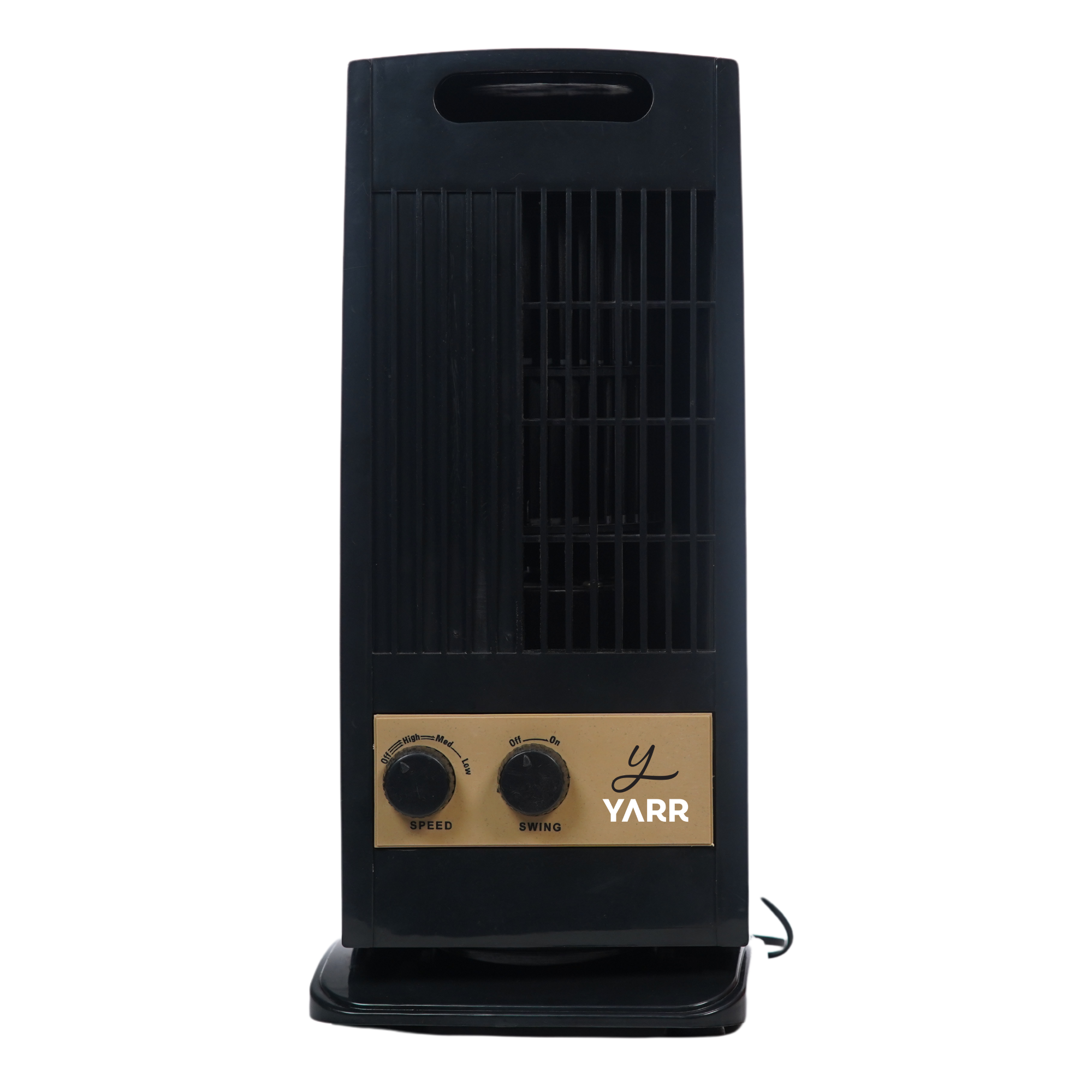 Shop Yarr Mini Kitchen Fan from Poorvika | Black Gold Color