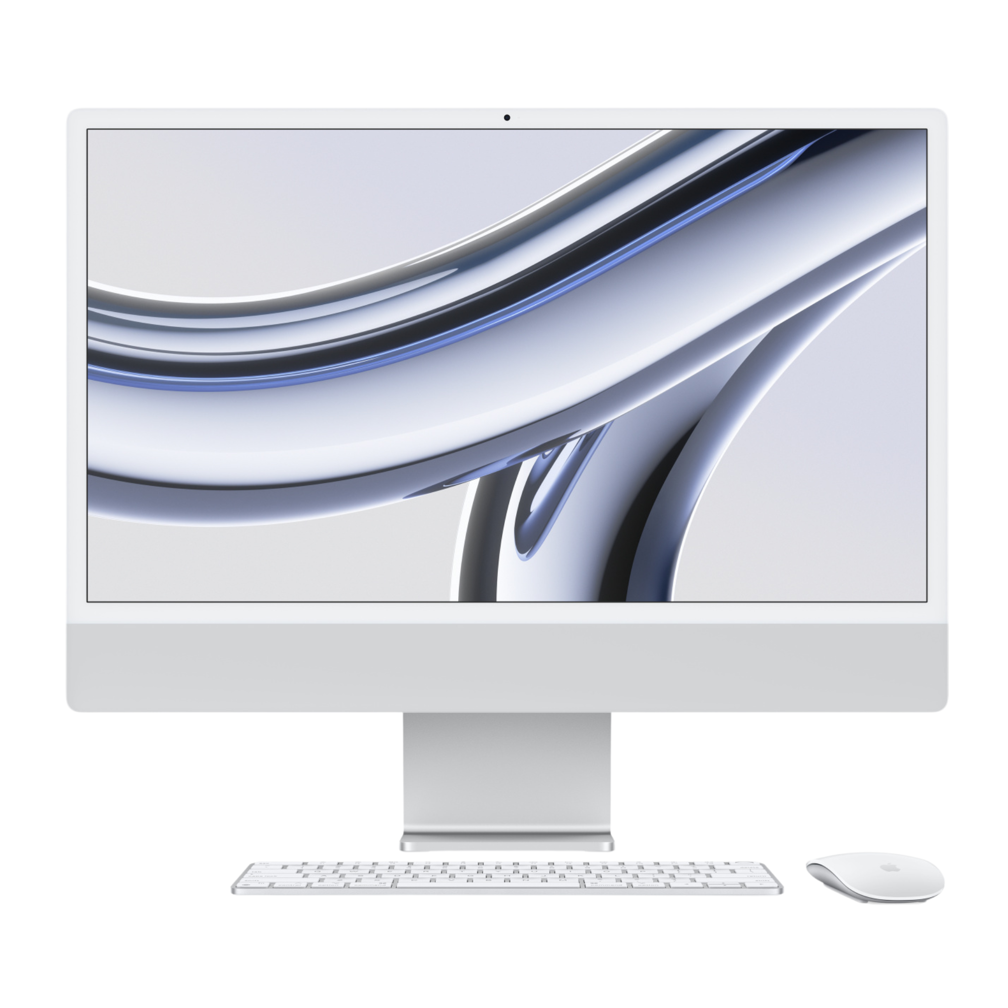 Apple iMac Retina 4.5K Display M3 Chip ( Silver,8GB-256GB )