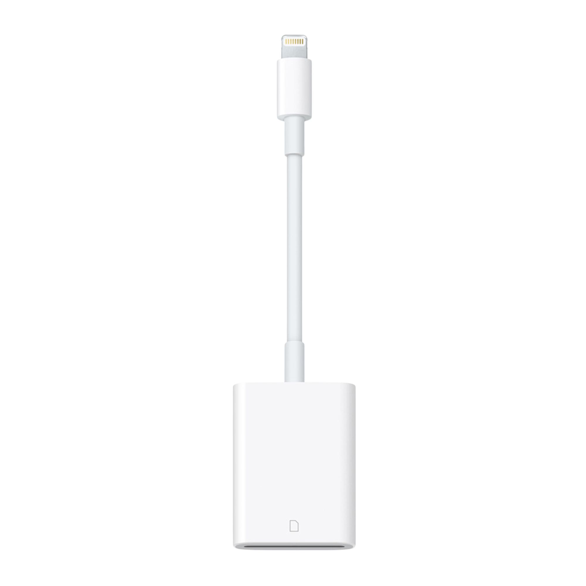 Apple Lightning to SD Card Camera Reader White