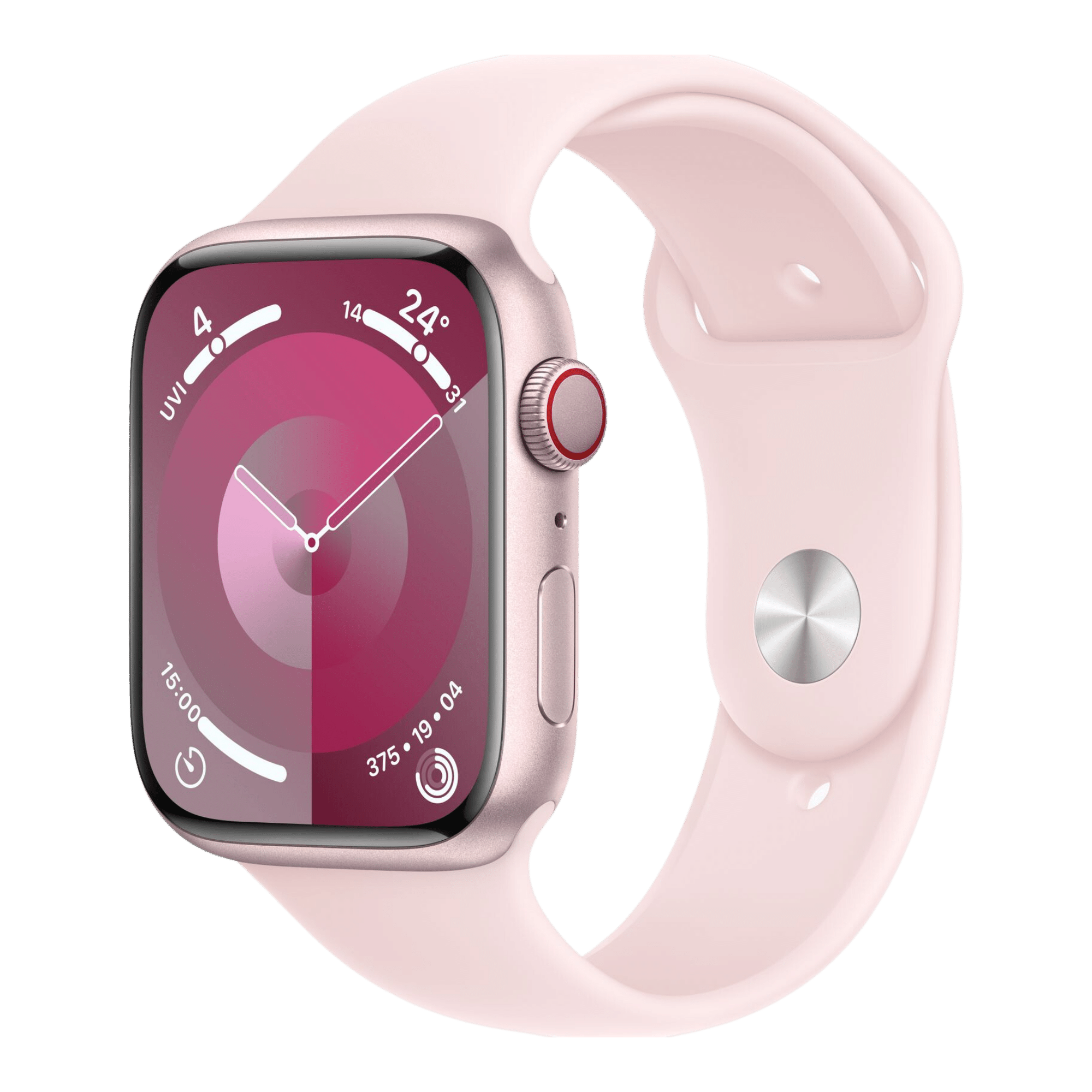 Apple Watch Series 9 45mm GPS+Cellular (Light Pink, 45 mm)