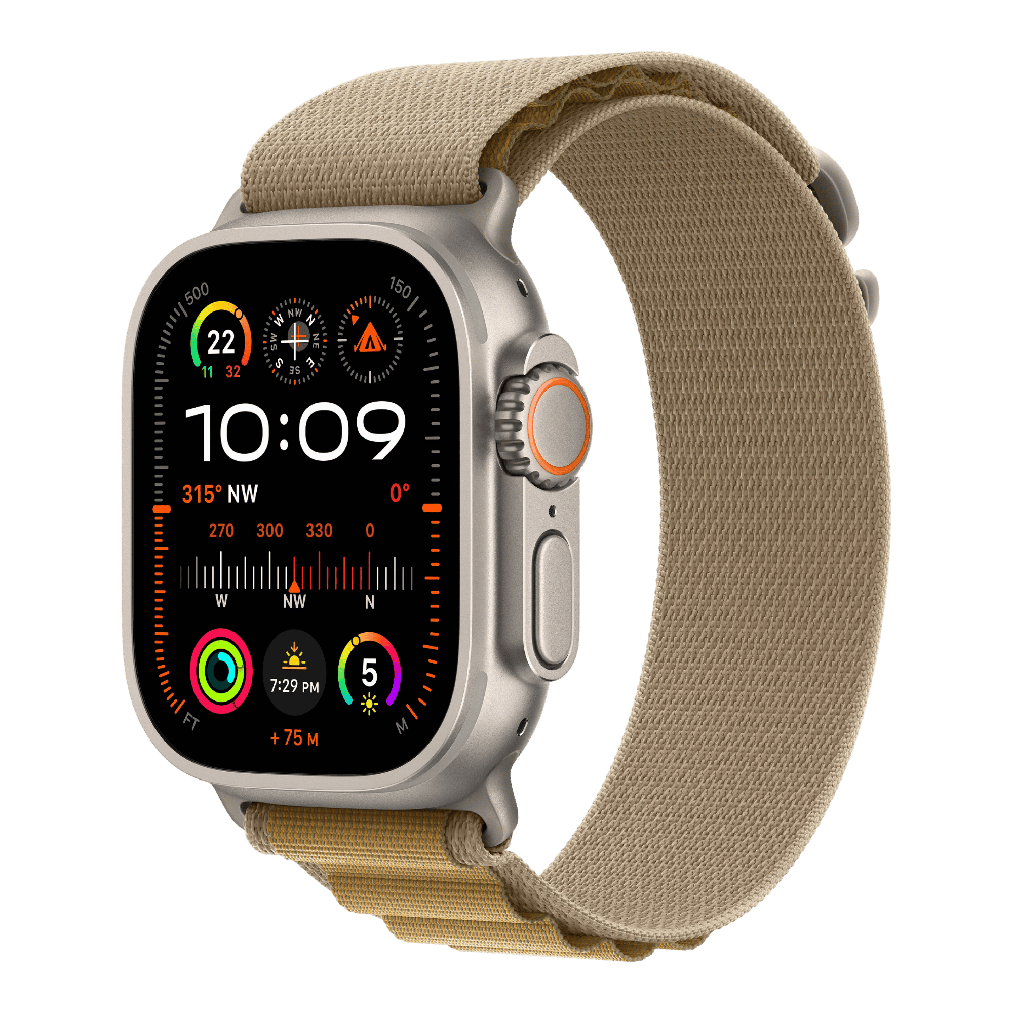 iWatch Ultra 2 GPS + Cellular Alpine Loop Small Tan, 49mm