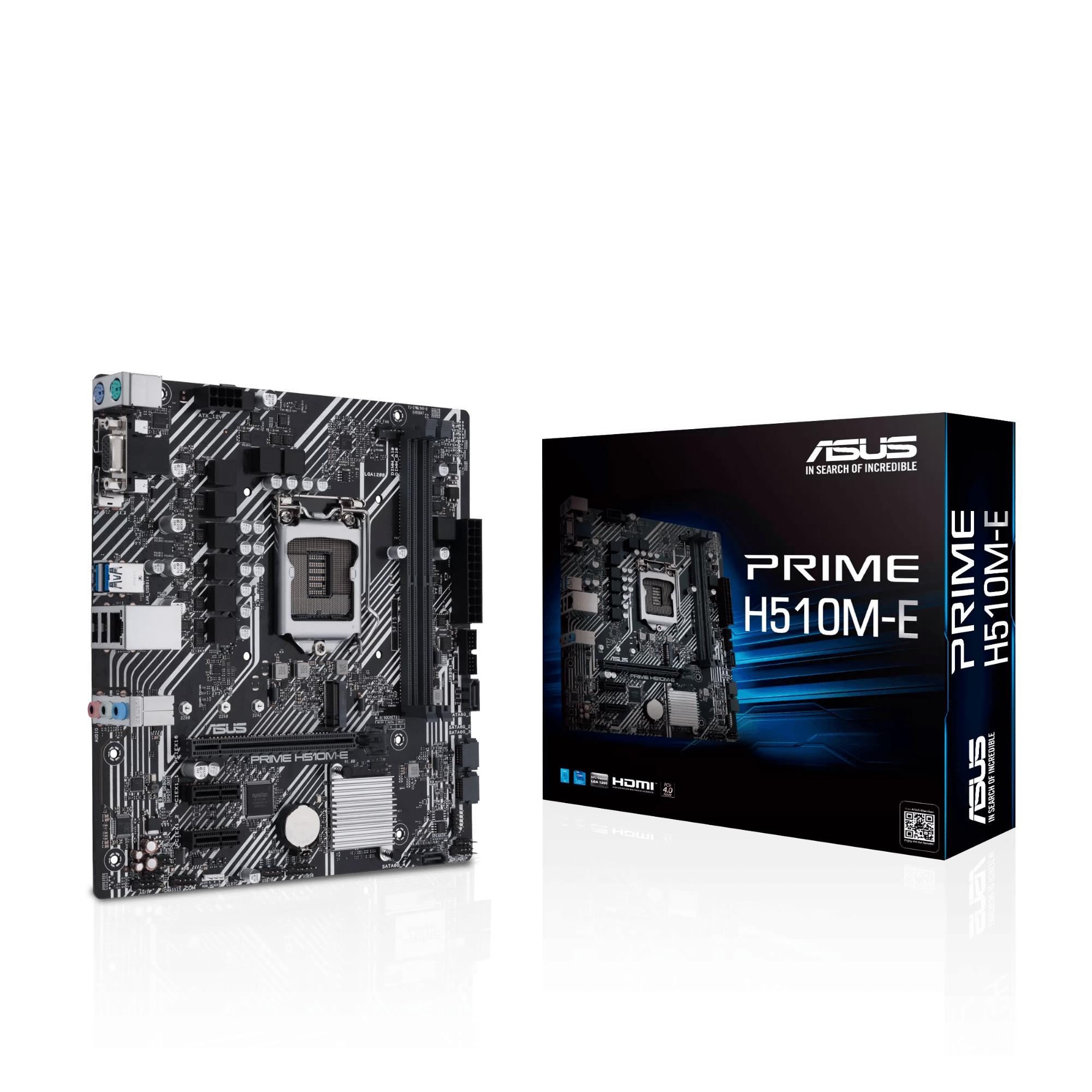 Asus Prime H510M E intel mATX 2 With DDR4 Motherboard, Black