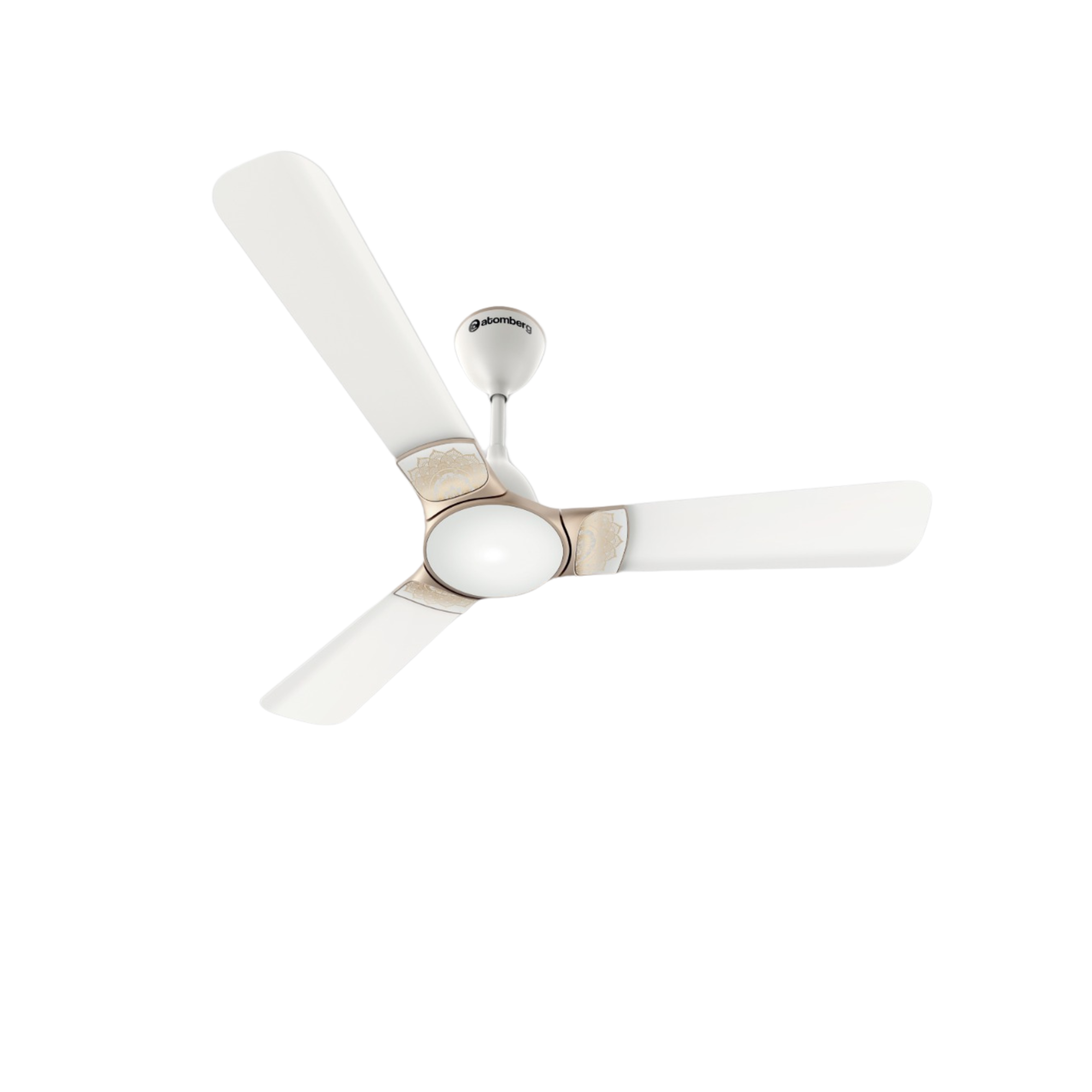 Atomberg Erica Remote Control 1200mm Ceiling Fan |Snow White