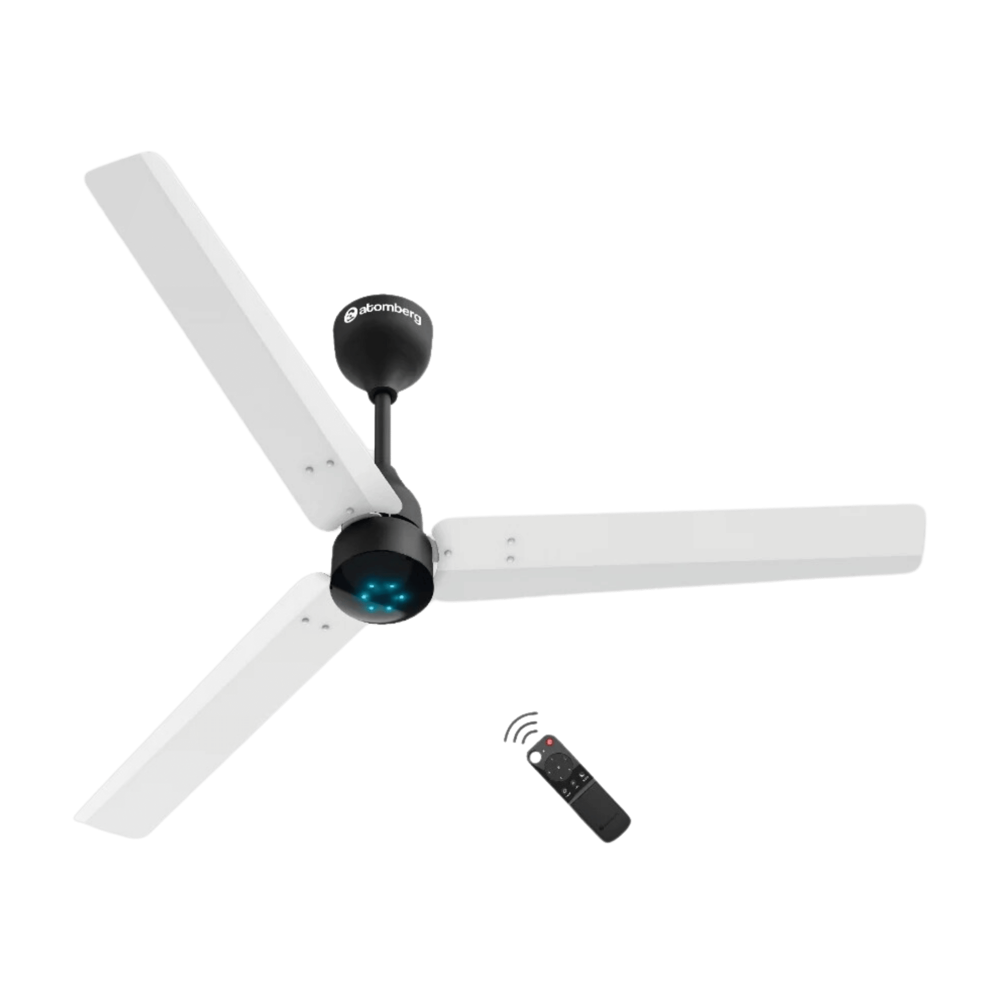 Atomberg Renesa Smart BLDC 1200 mm Ceiling Fan | White Black