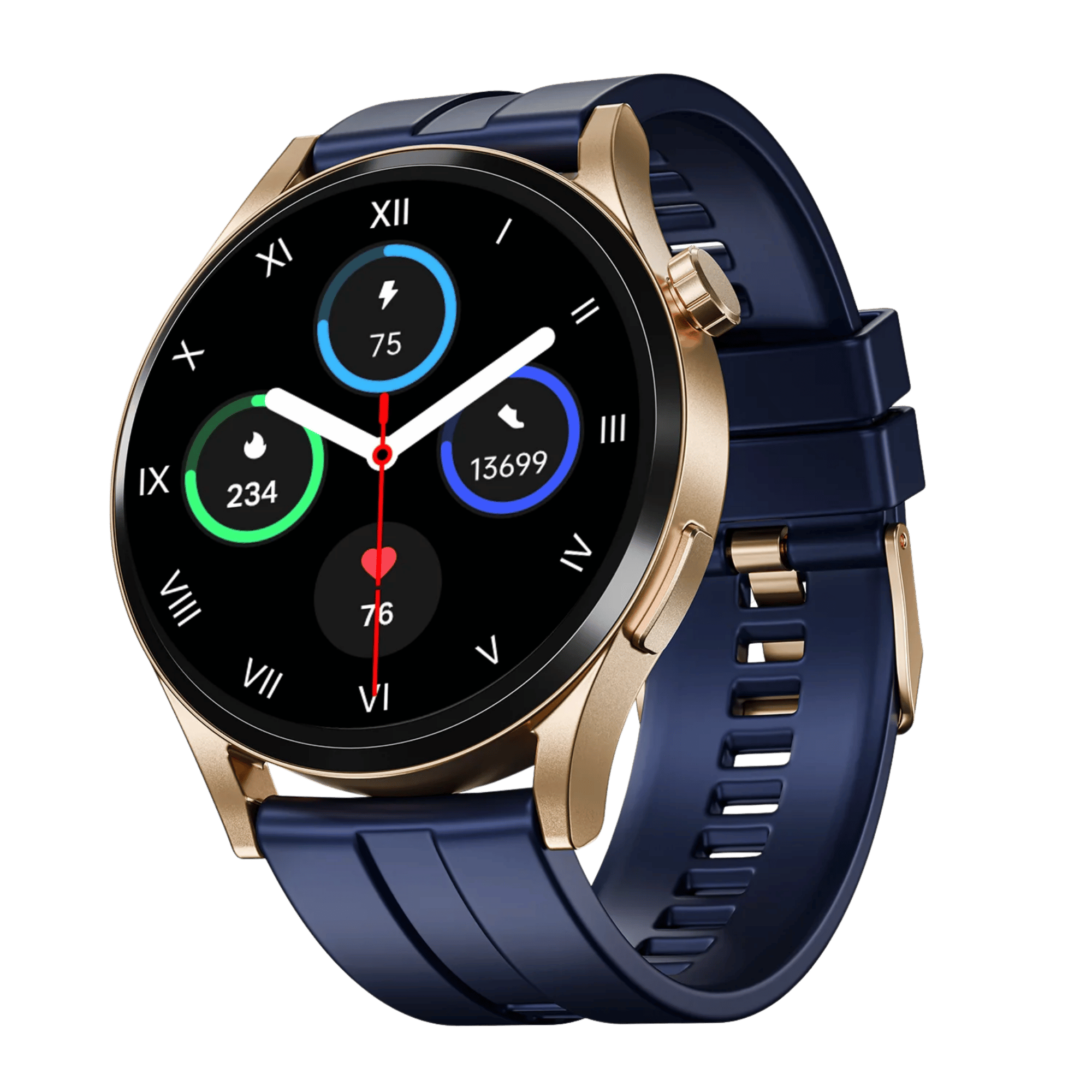 Buy Boat Chrome Horizon Smart Watch ( Royal Blue ) Online