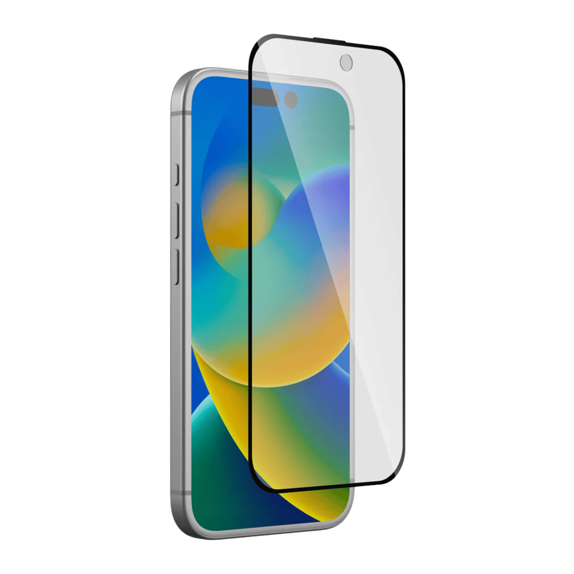 Cool Touch 3D Tempered Glass Apple iPhone 16 Pro ( Black )