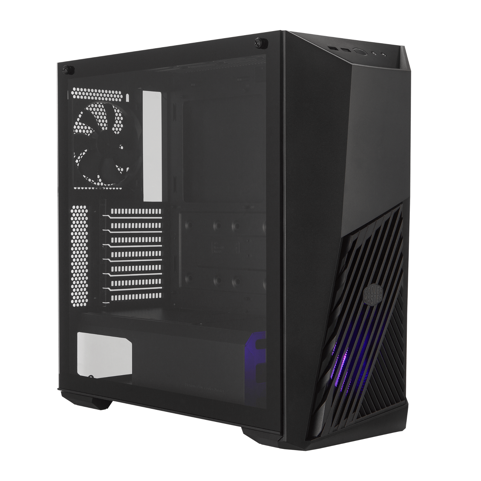 Buy Cooler Master K 501L RGB Mid Tower Gaming Case Black