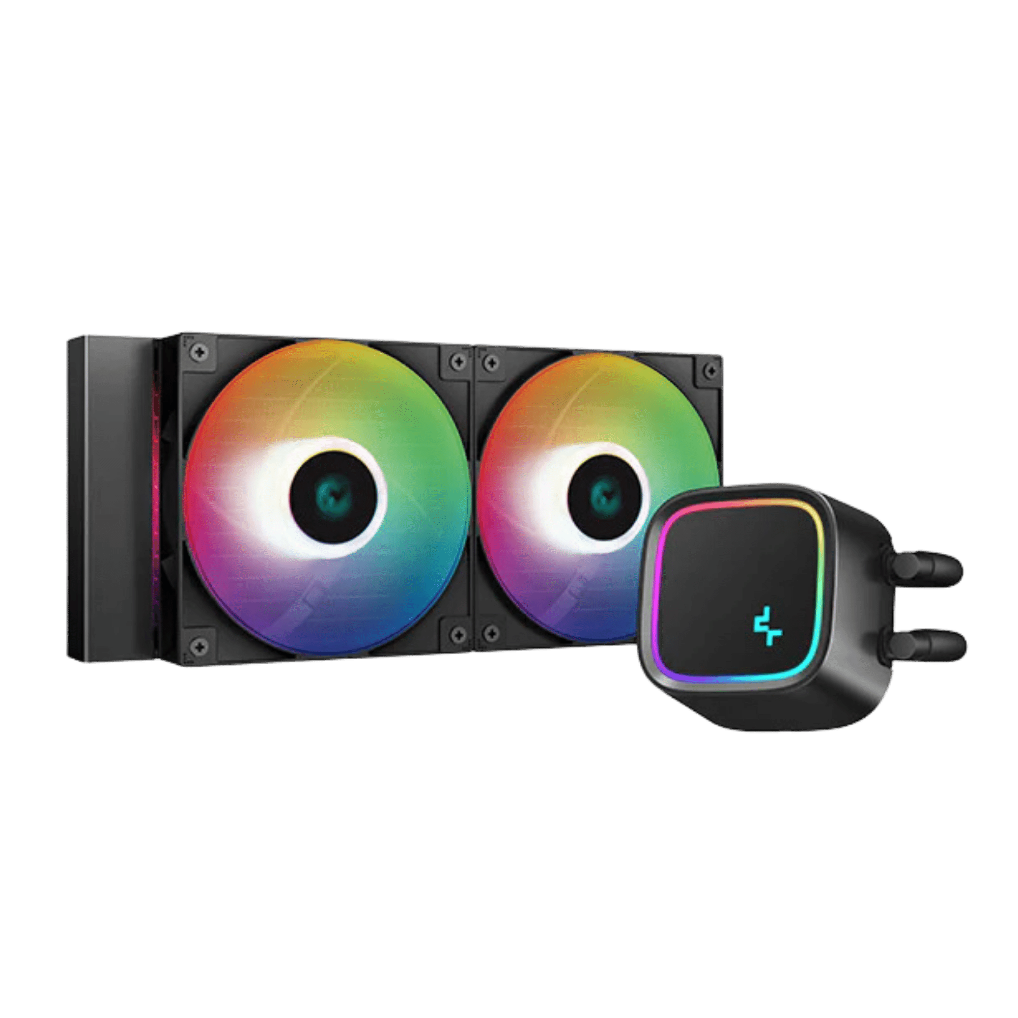 Deepcool AIO Liquid Cooler 2 120mm ARGB 2250 RPM Fan |Black