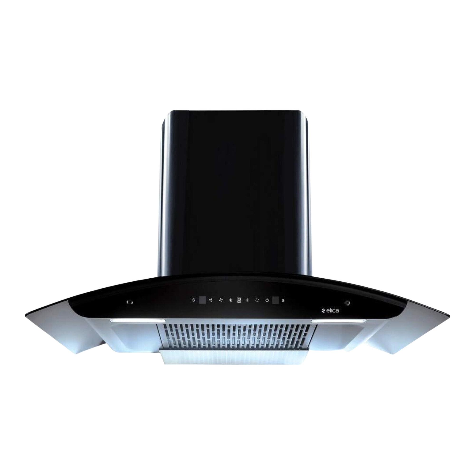 Elica WD TFL HAC 90 MS Nero Wall Mounted Chimney Black