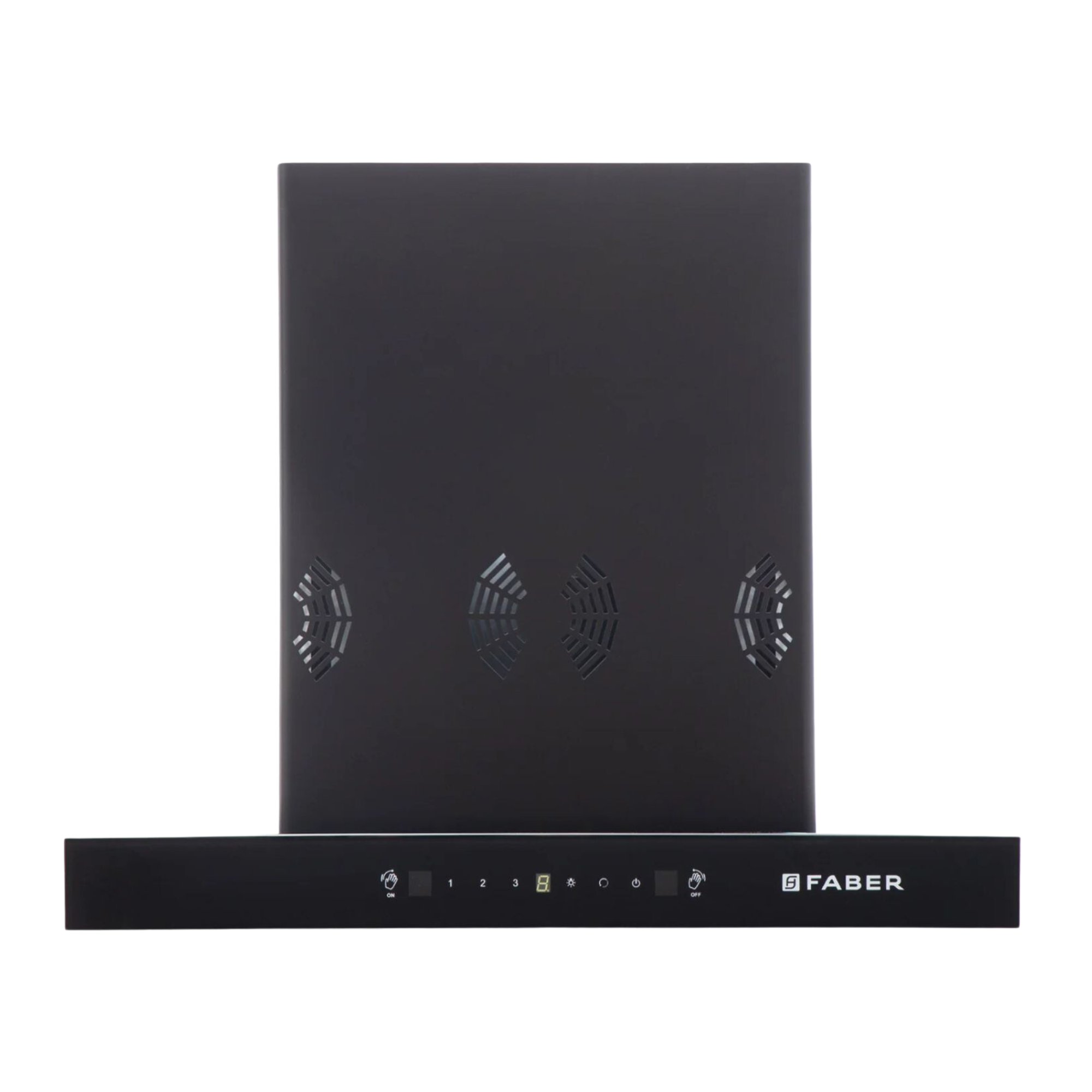 FABER Silencio 3D IND HC SC FL BK 60 Wall Mounted Chimney