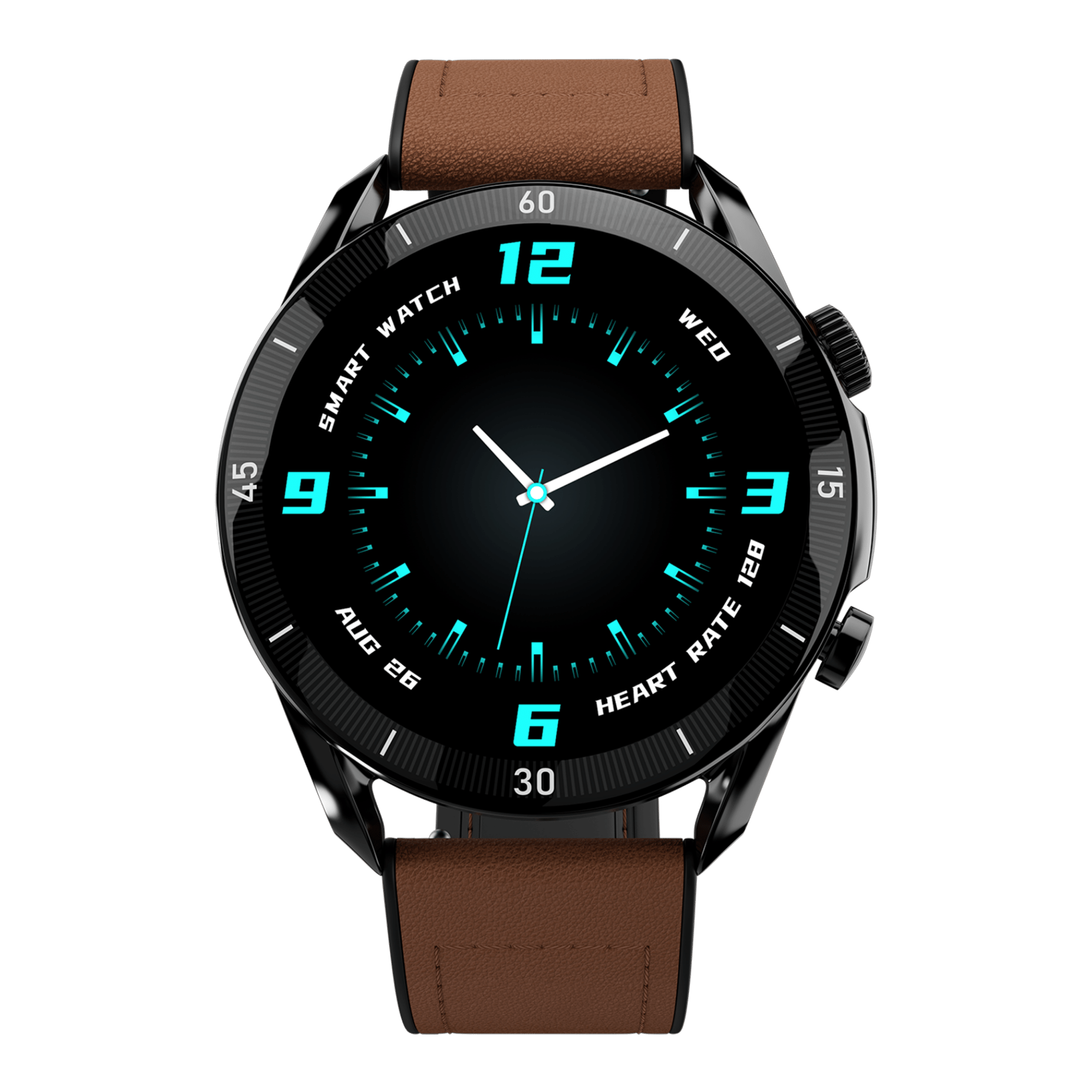 Buy Fire-Boltt Legacy Smartwatch (Brown Leather) at Poorvika