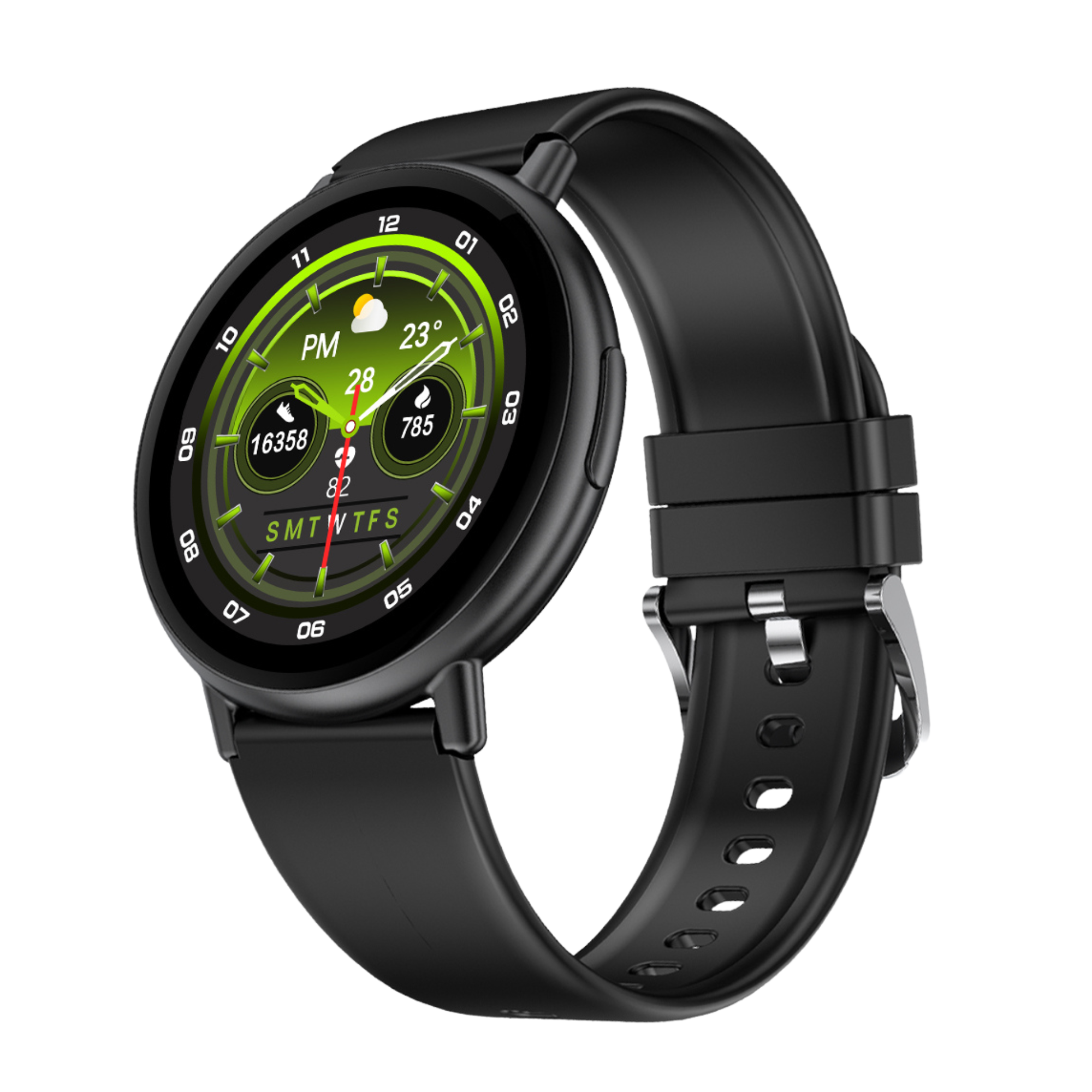 Buy Fire-Boltt Nexring Smartwatch (Black) BT Calling at Online