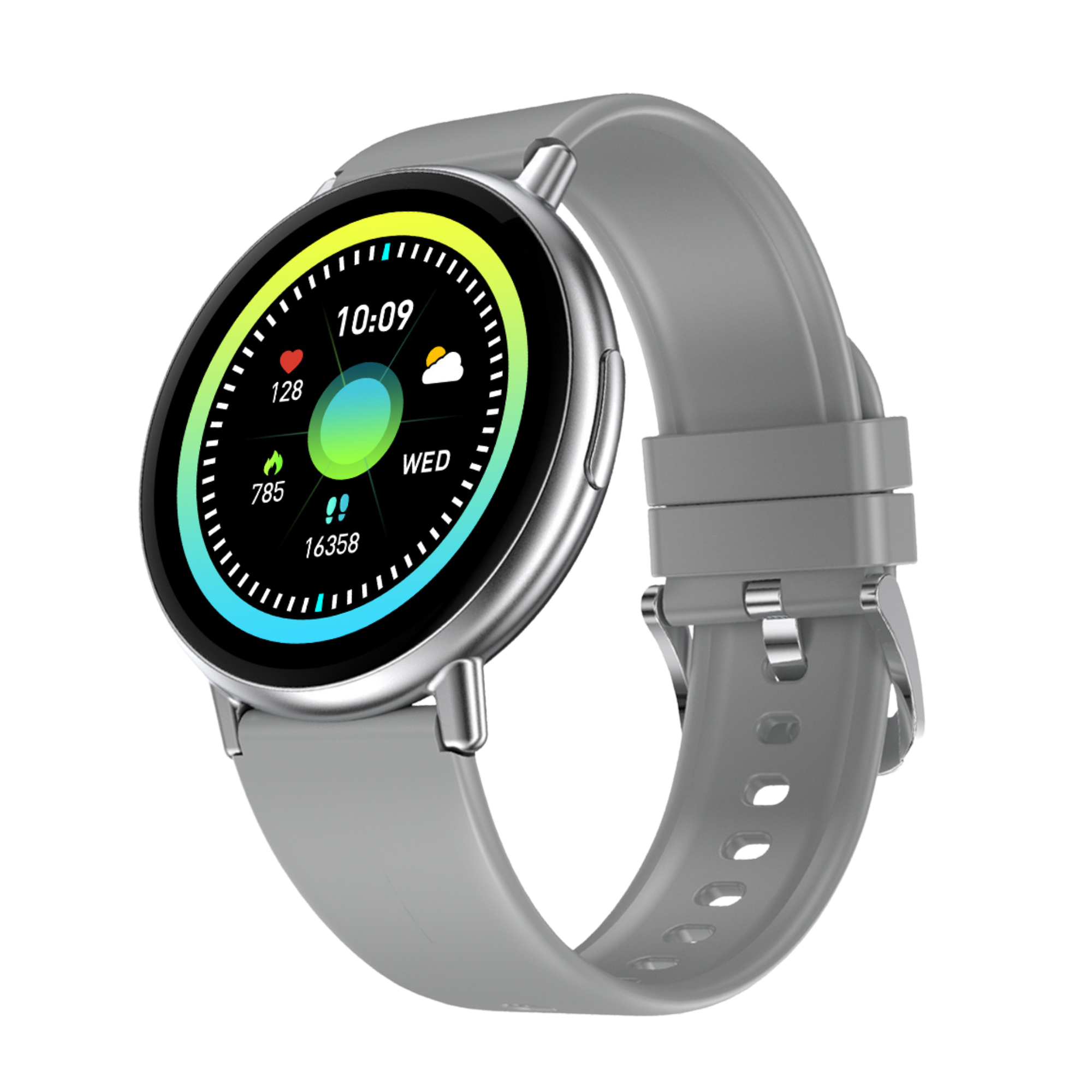 Buy Fire-Boltt Nexring Smartwatch (Silver) 1.39' HD display