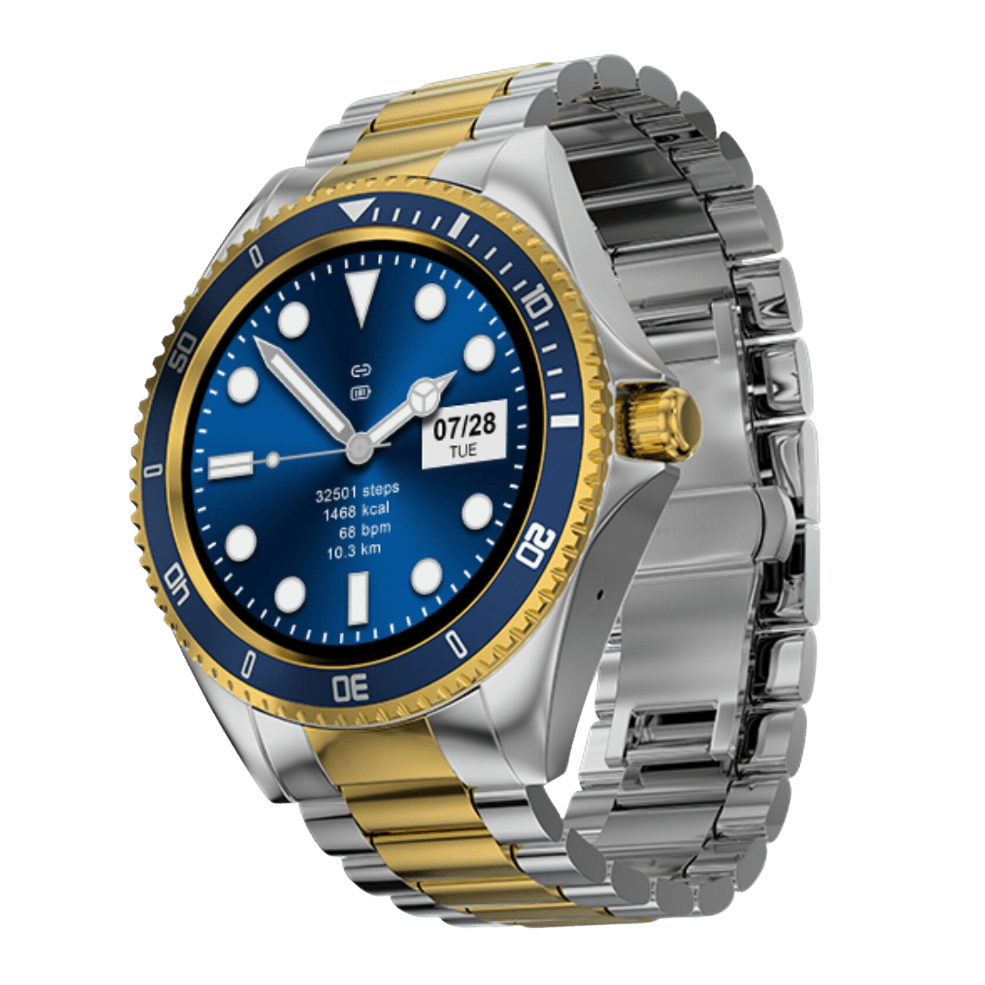 Buy Fire-Boltt Quantum Smartwatch (Sapphire Gold) Online