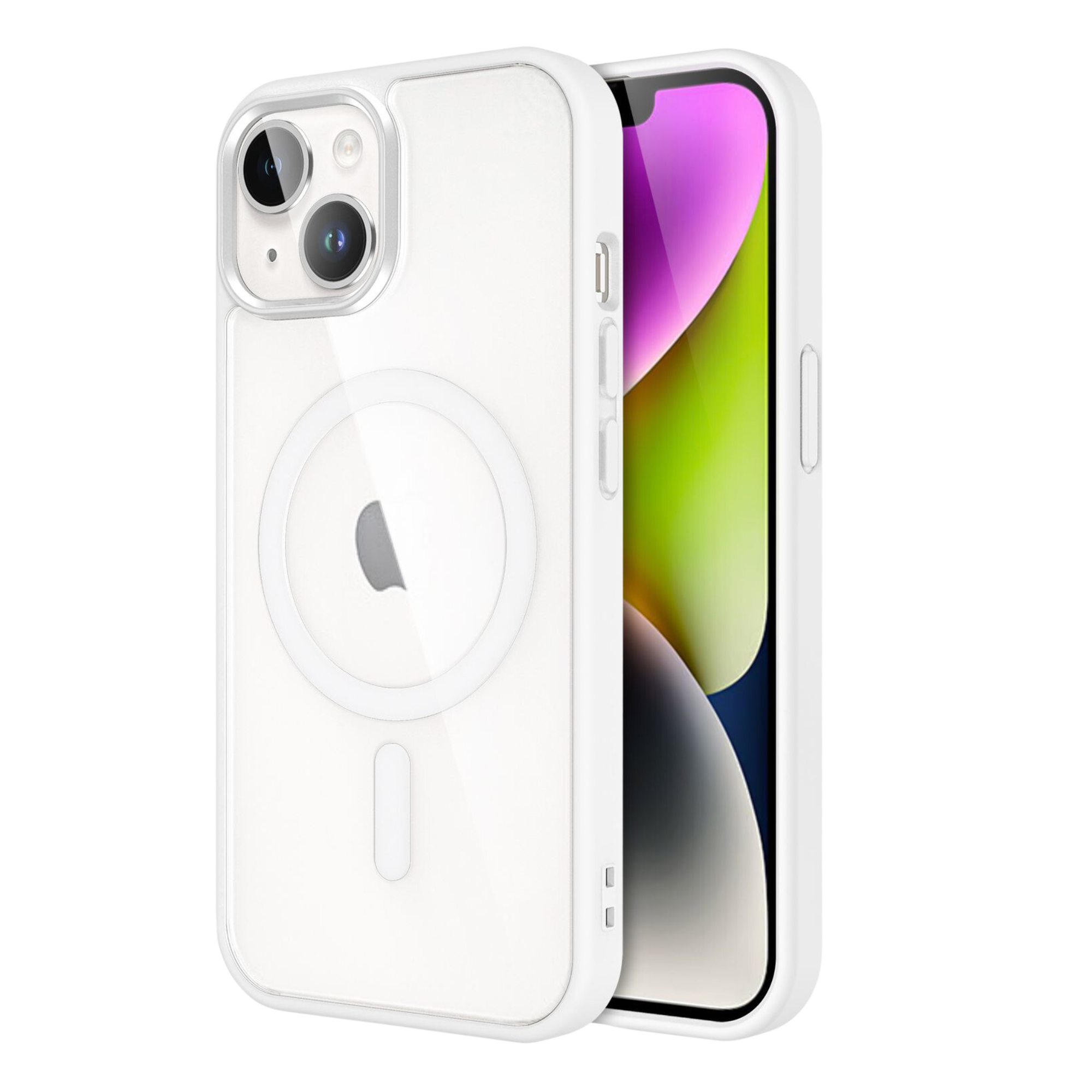 Buy Flifit Magnetic Back Case Apple iPhone 15 Plus (White)