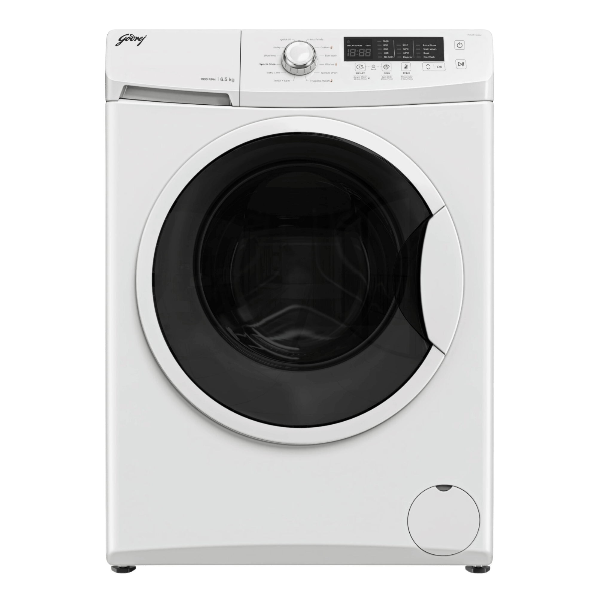 Buy Godrej 6.5Kg Front Load Washing Machine, Glacial White