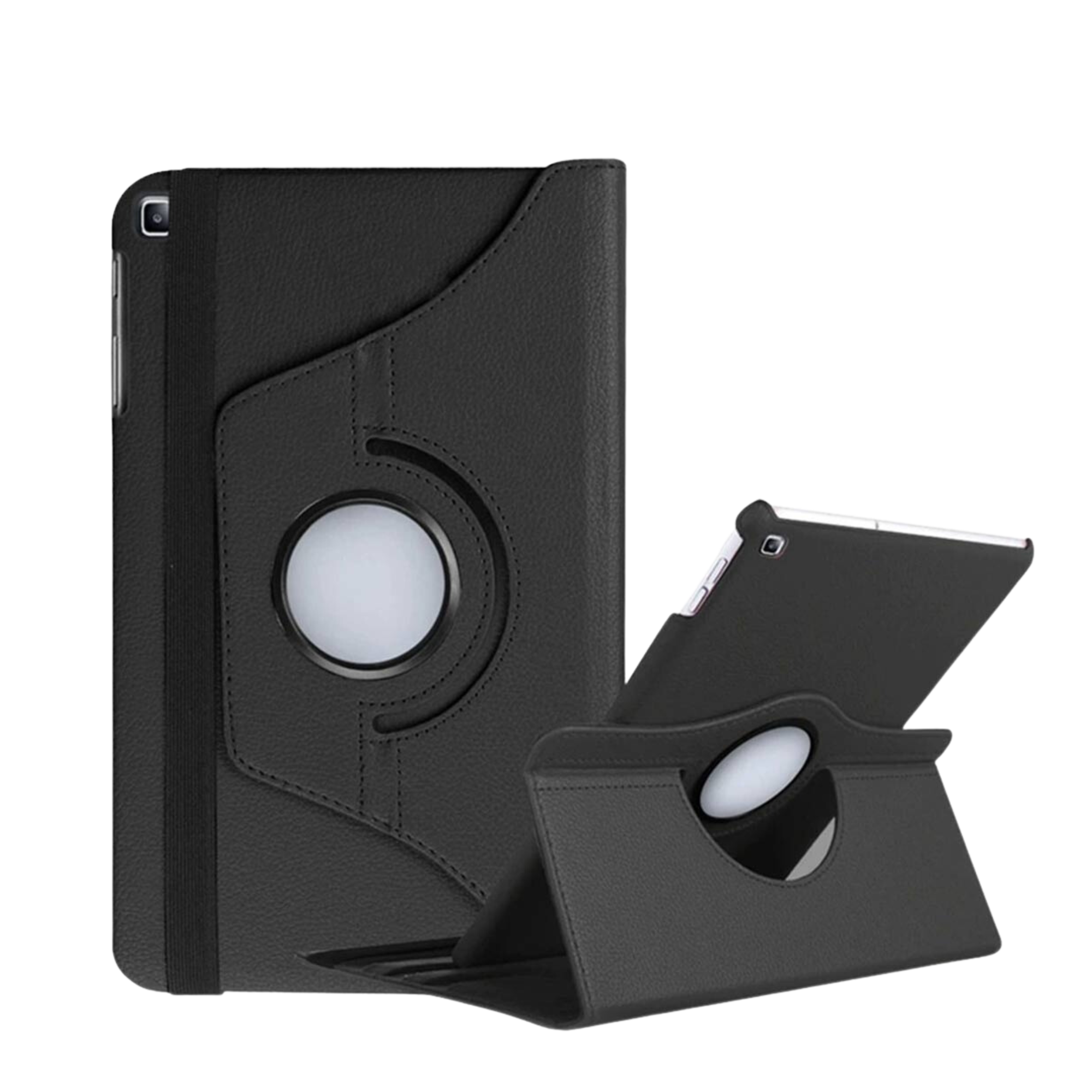 Inbase Trifold Rotating Cover For Samsung T515 (Black)