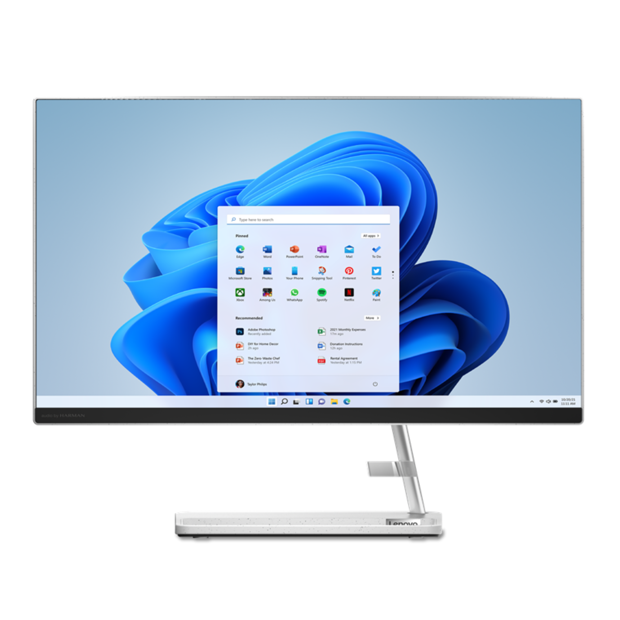 Lenovo IdeaCentre 3i i3 12th Gen Desktop PC White 8GB-512GB