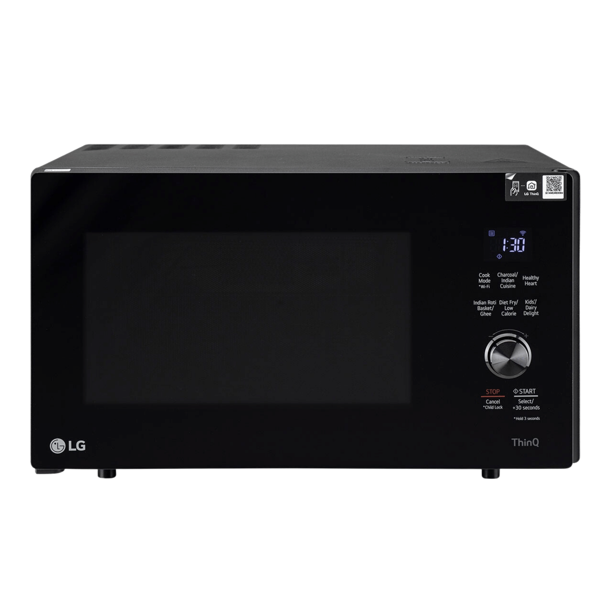 LG 28 L Convection Microwave Oven MJEN286UFW Black
