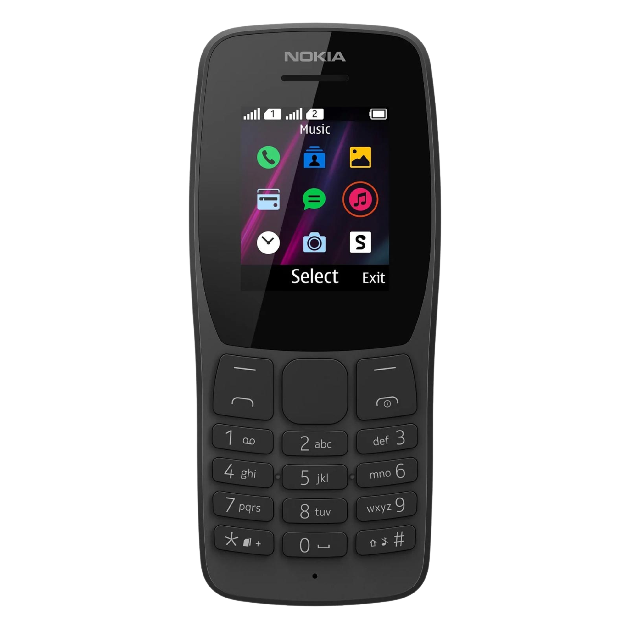 Buy Nokia 110 Dual Sim (Black) Online at best Price in india