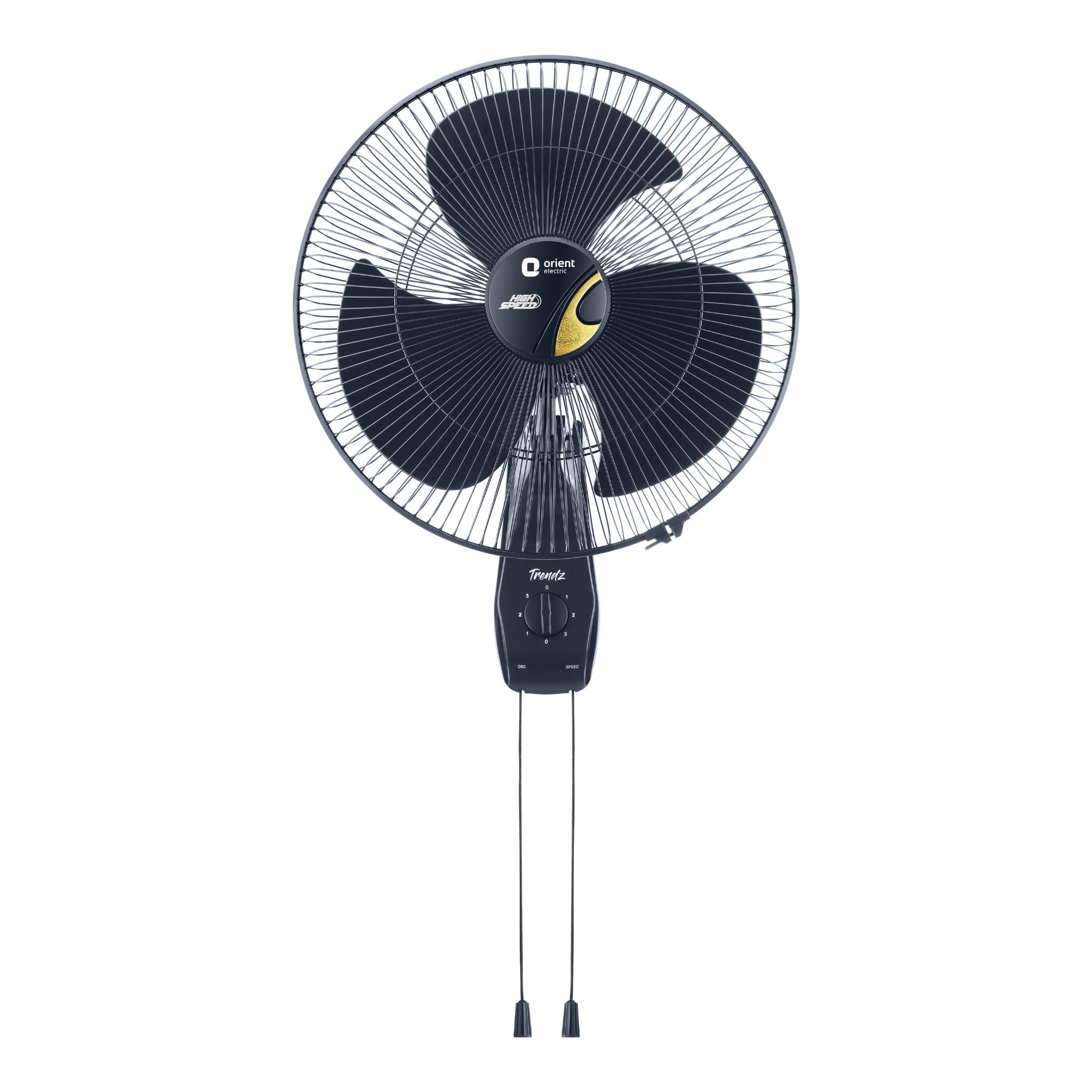 Shop Orient Electric Wall 47 Trendz 400 mm Wall Fan | Blue