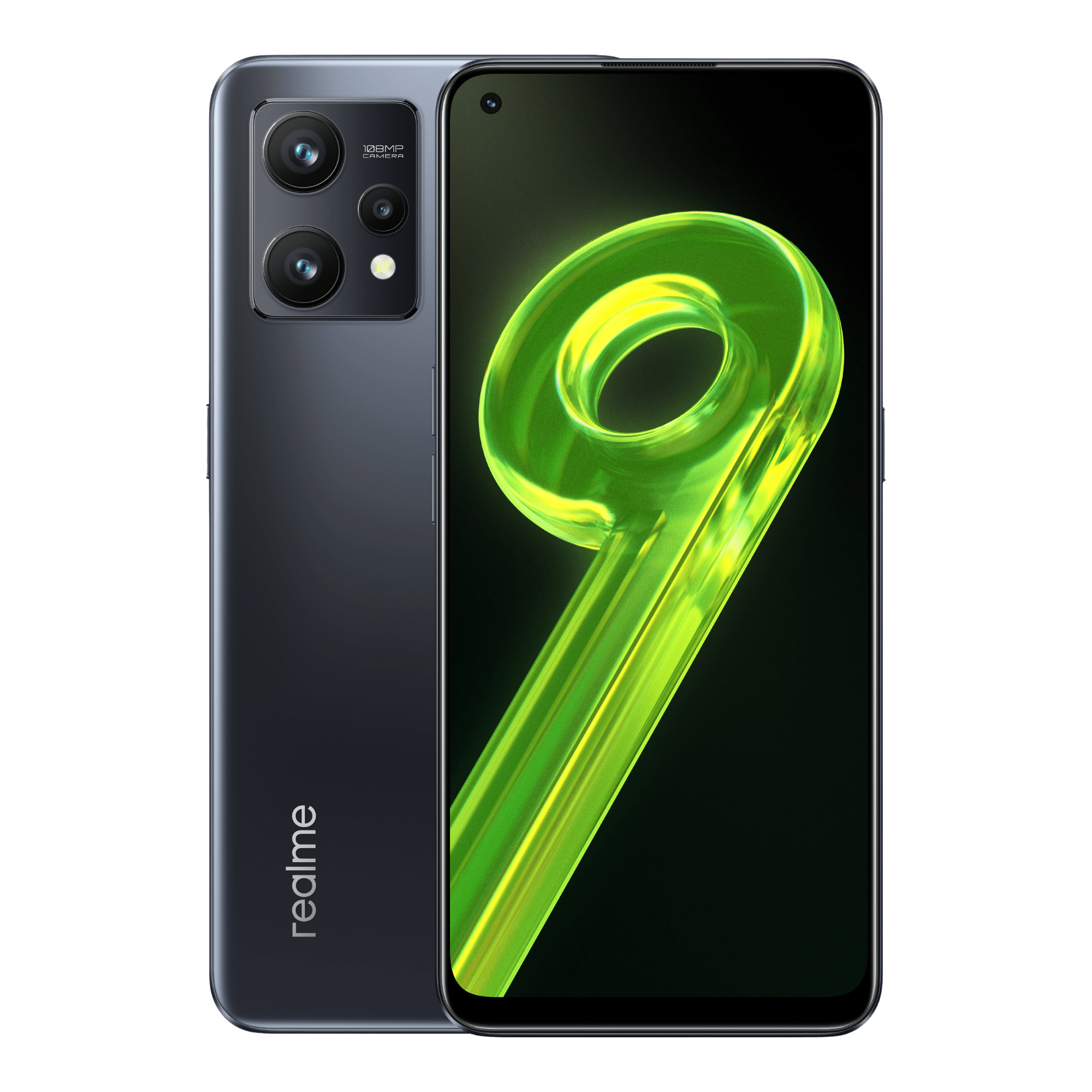 Buy Realme 9 4G(6GB-128GB, Meteor Black) online at Poorvika