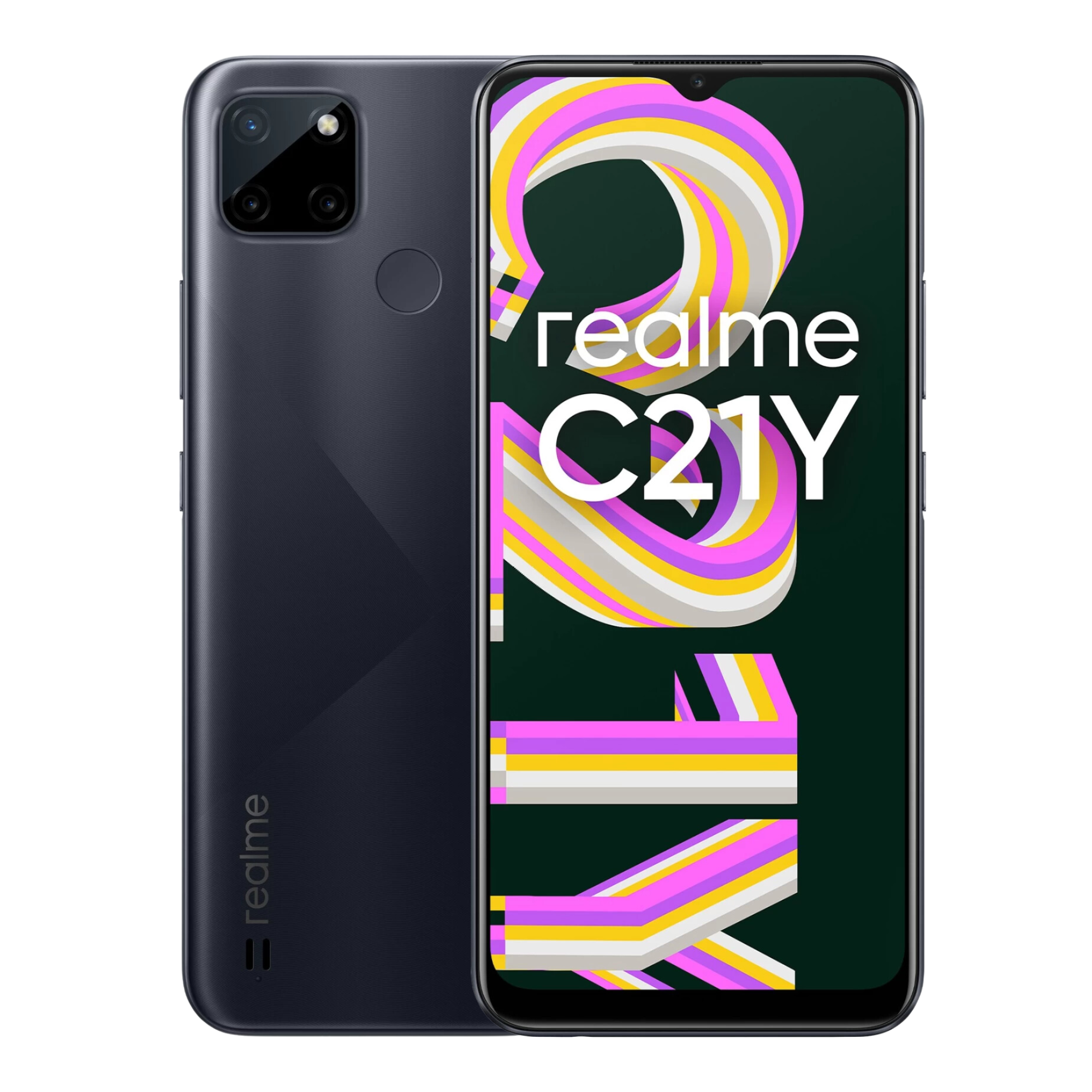 Buy Realme C21Y (Cross Black, 4GB-64GB) Online at Best Price