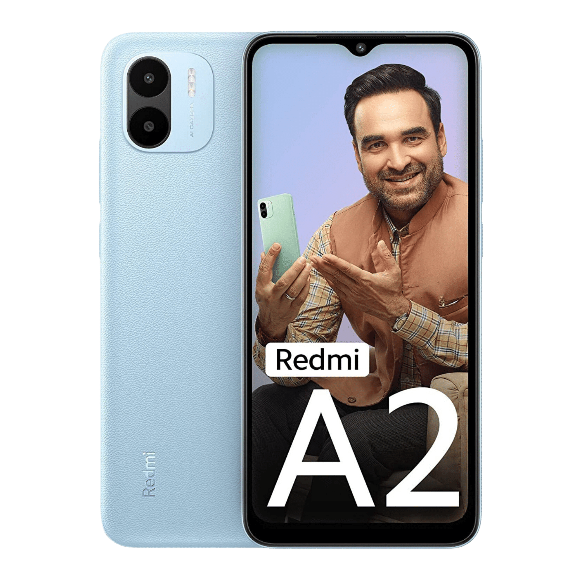 Get the all-new Redmi A2 Aqua Blue, 64GB at the best Price