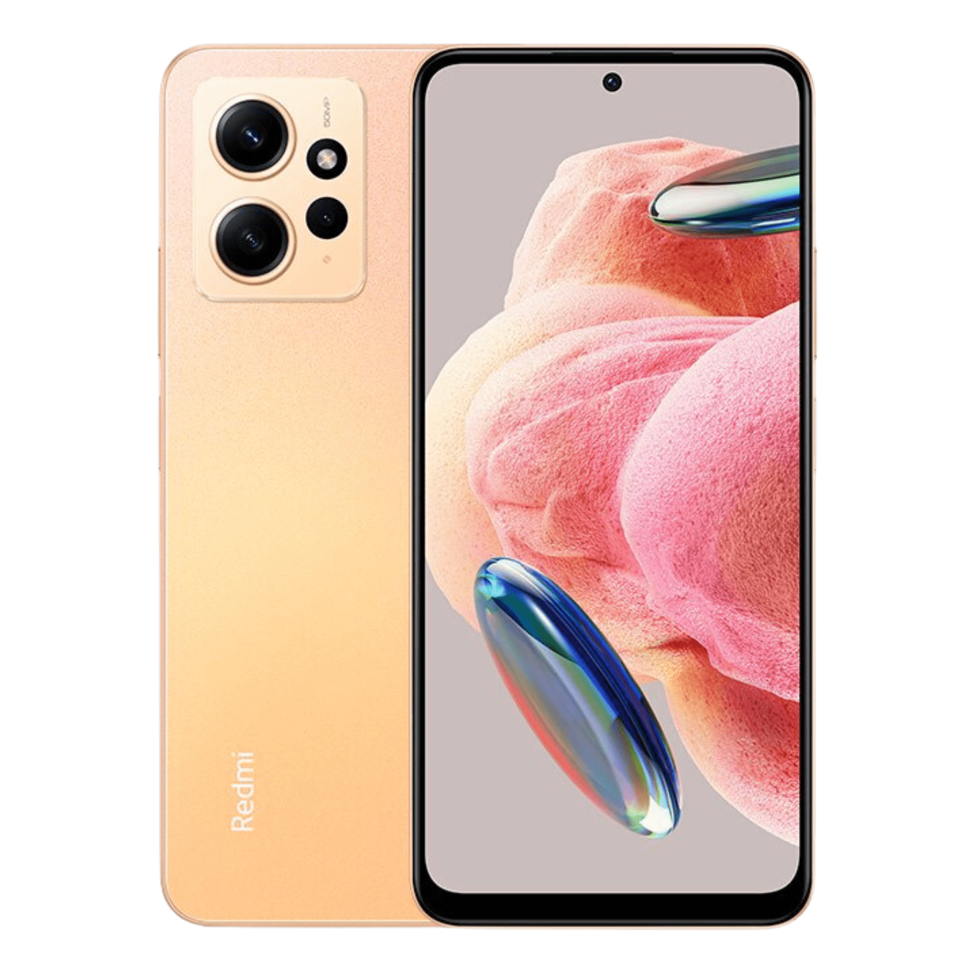 Shop Sleek Redmi Note 12 (6GB-128GB,Sunrise Gold) Online