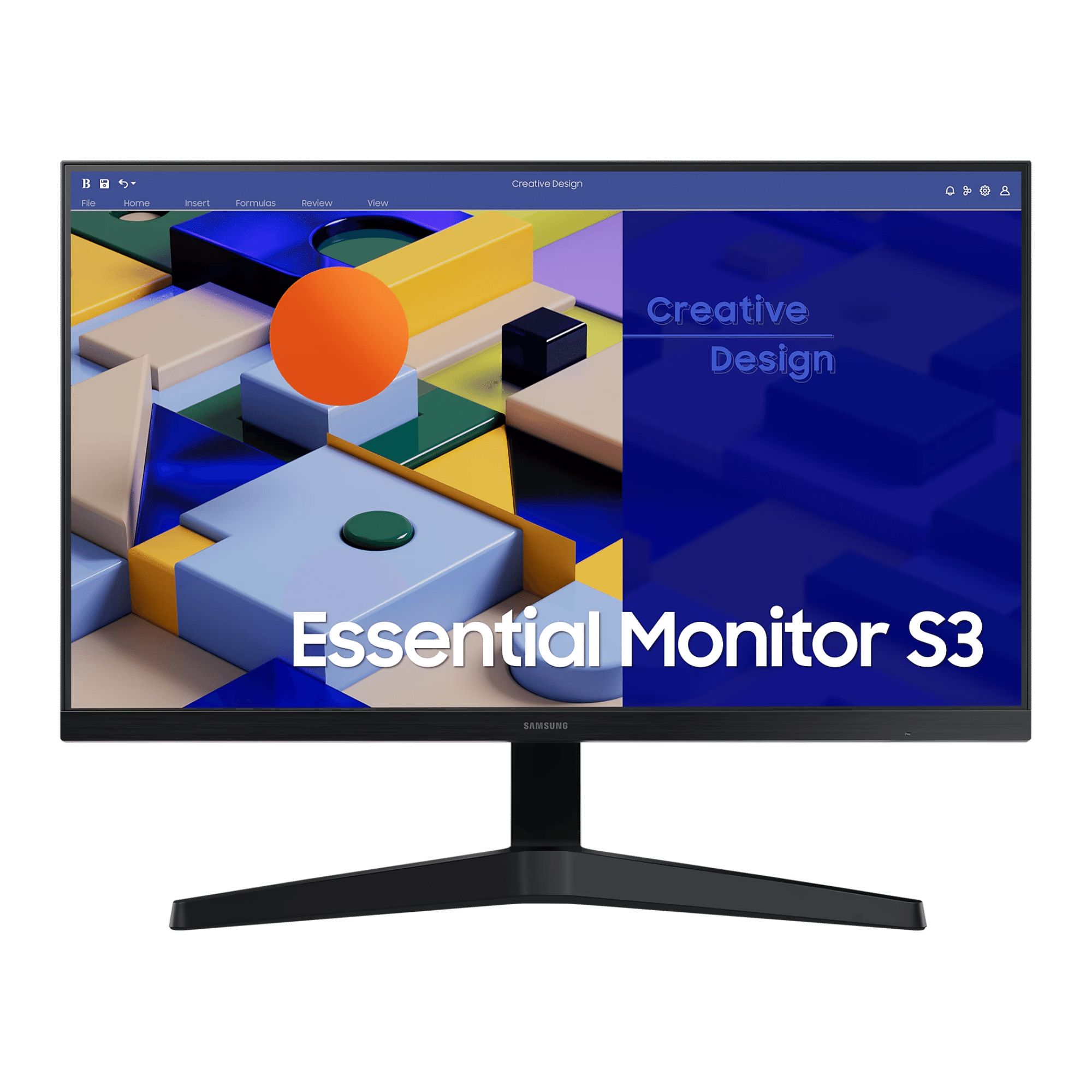 Buy Samsung FHD Flat IPS Panel Monitor Black, 24 inch Online
