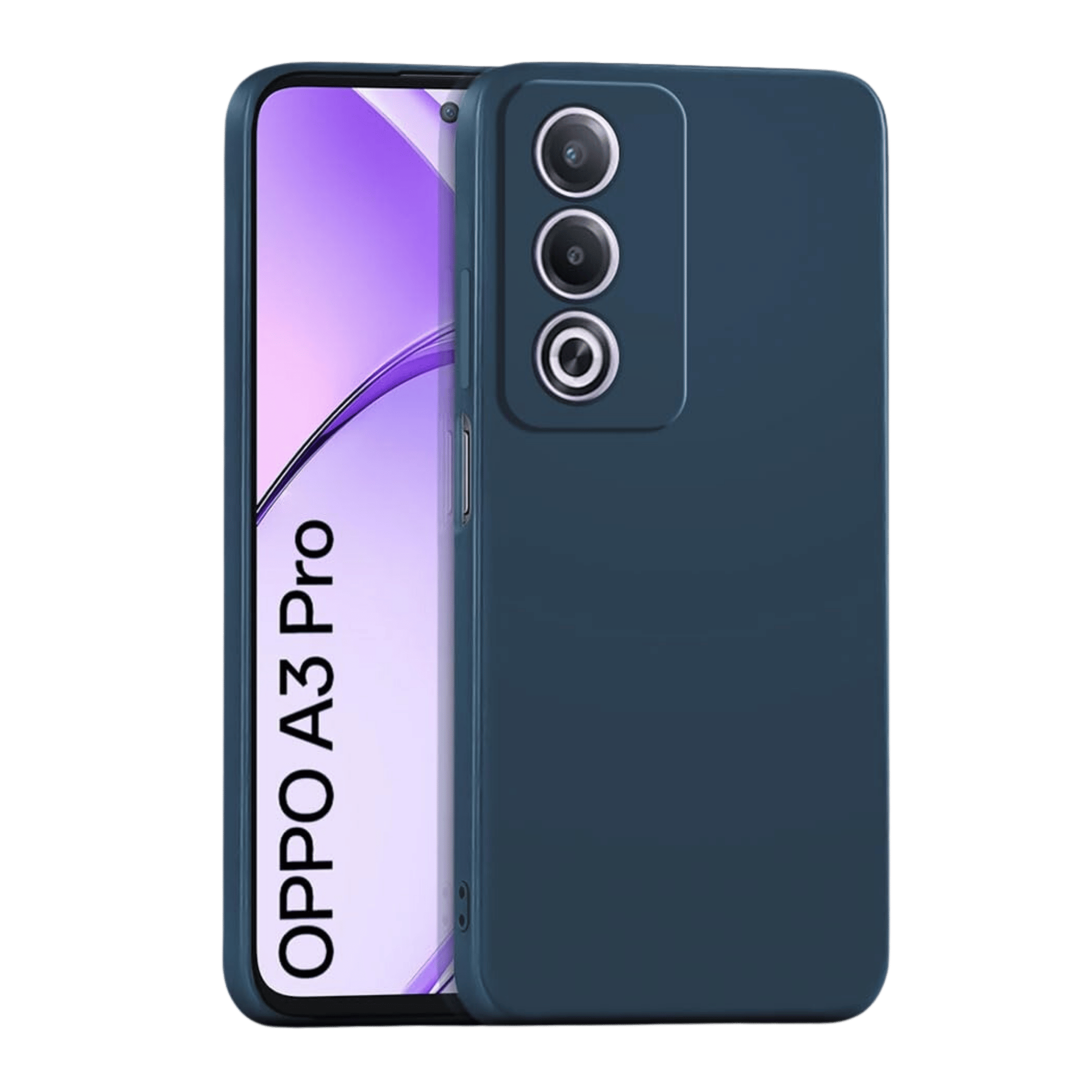 Space Cloth Silicon Back Case Oppo A3 Pro 5G (Blue) at online