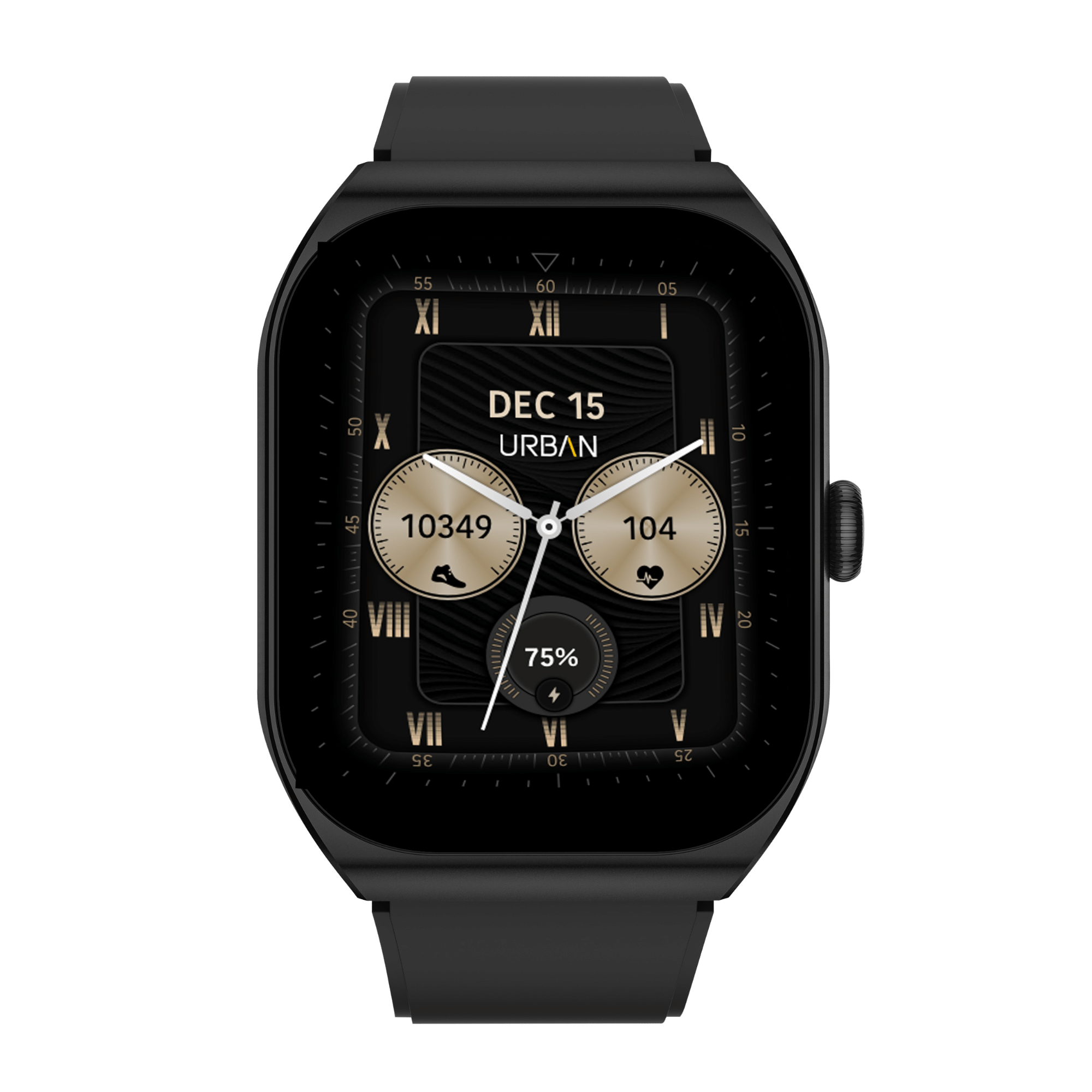 Order Urban Amaze Smartwatch - Black Online at Poorvika.