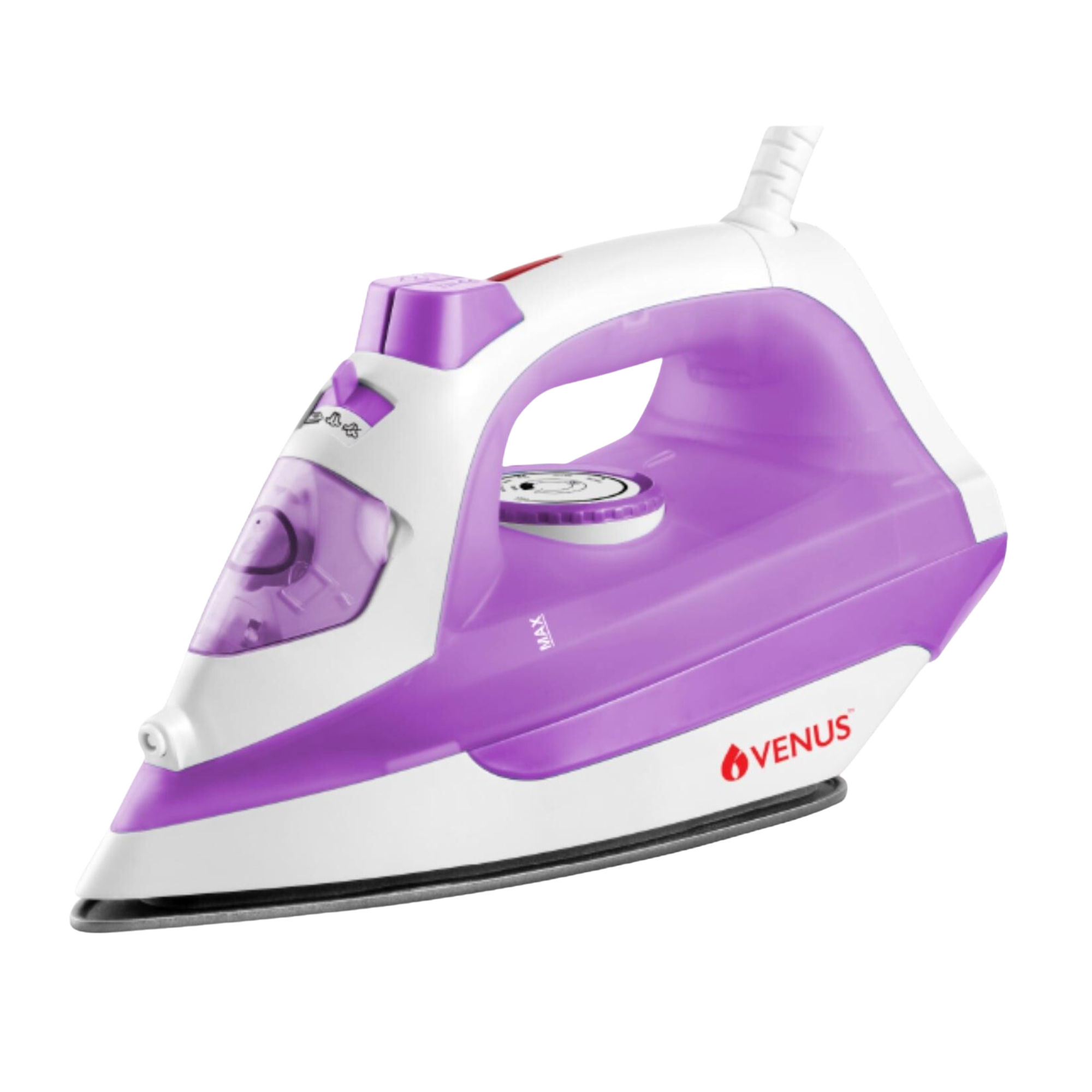 Purchase Venus Vibe 1600 W Steam Iron in Orchid Purple Now!