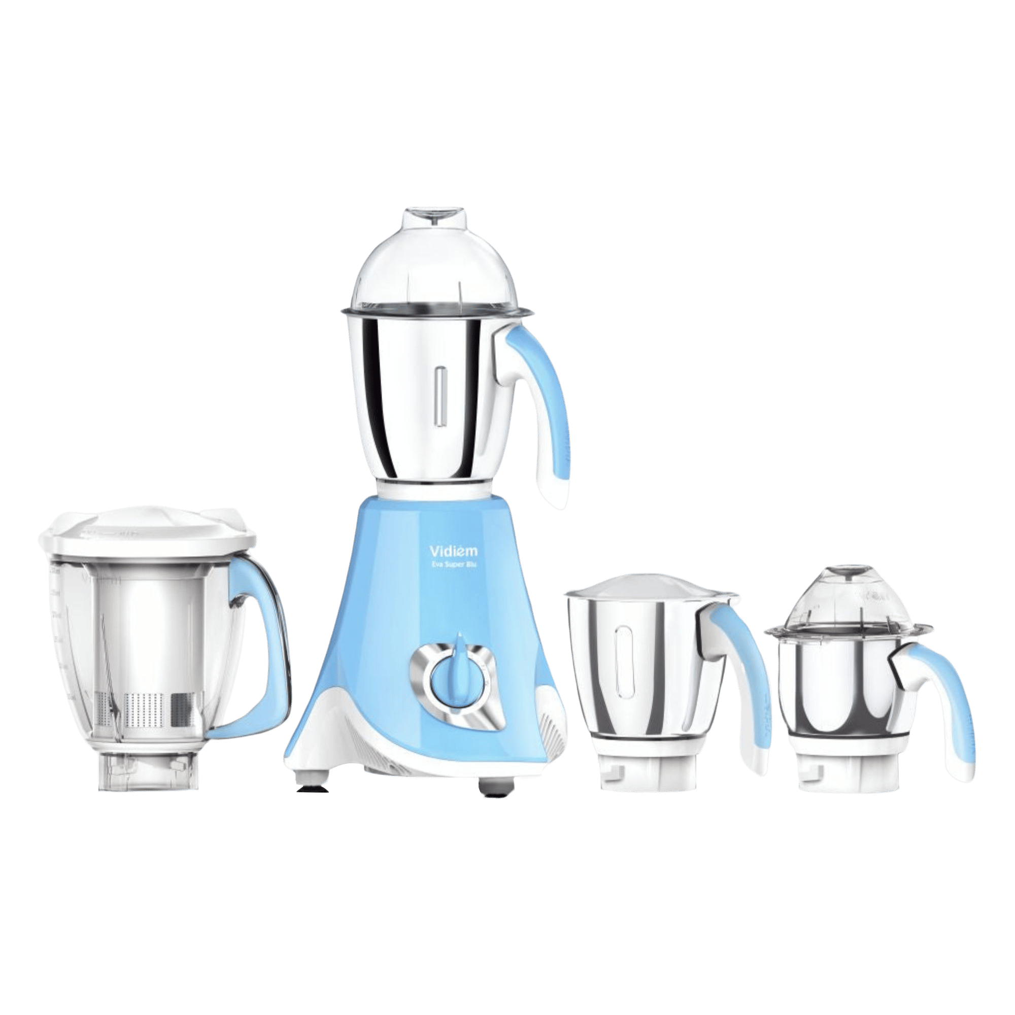 Buy Vidiem Eva Supper Blu Mixer Grinder FG MG0201 (4 Jars)!