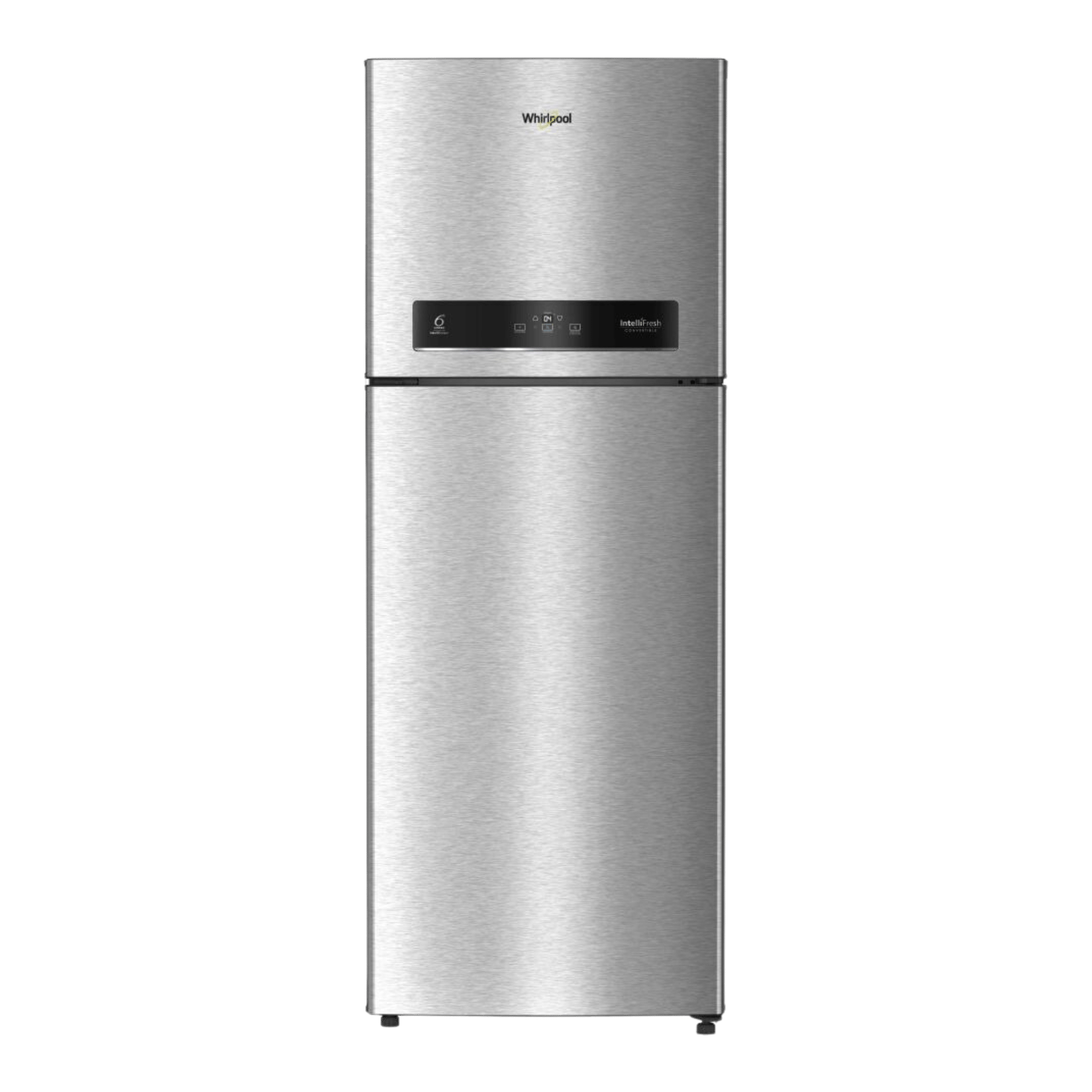 Whirlpool 467 L Frost Free Double Door fridge Alpha Steel