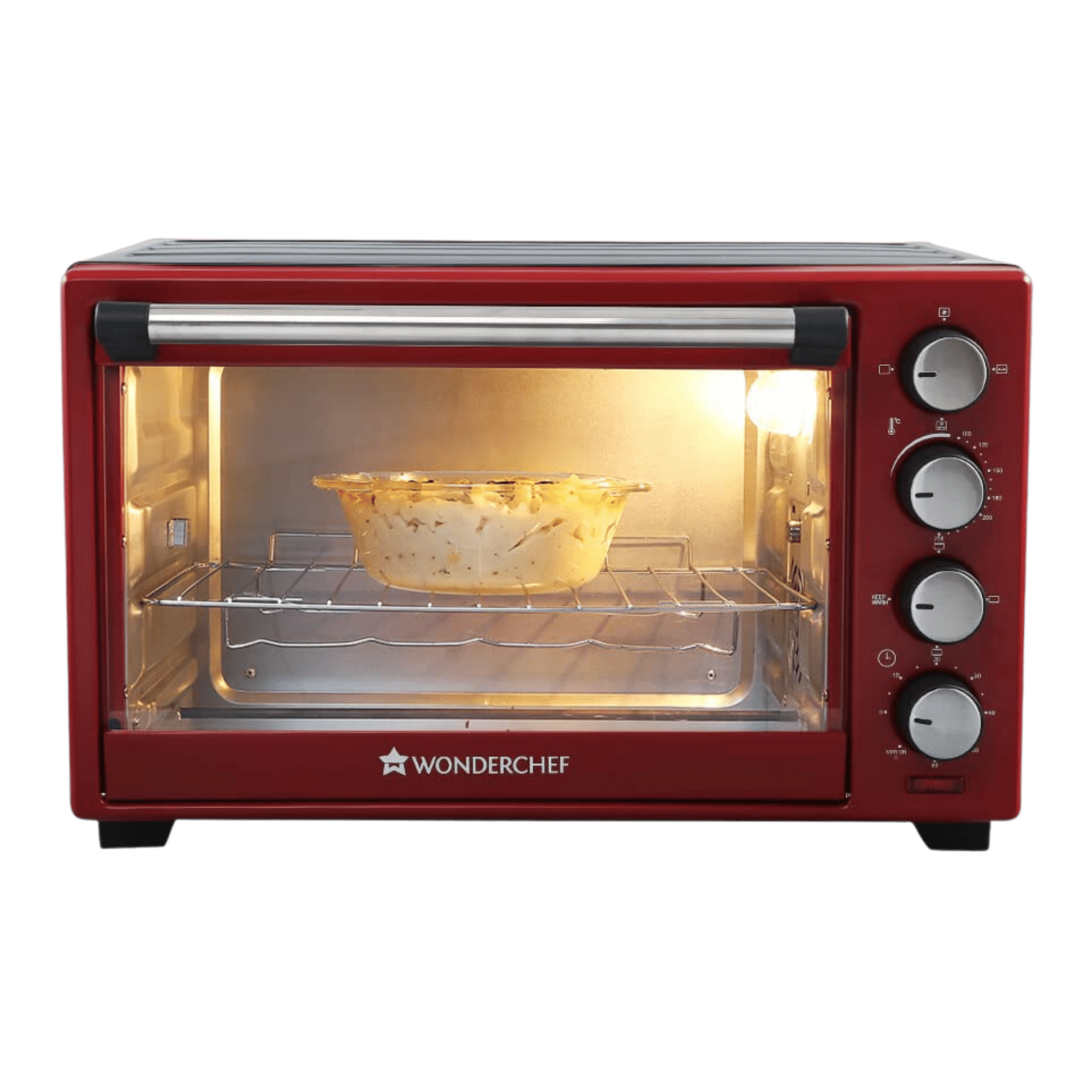 Grab the Best Deal on Wonderchef 28 L Crimson OTG Red Online