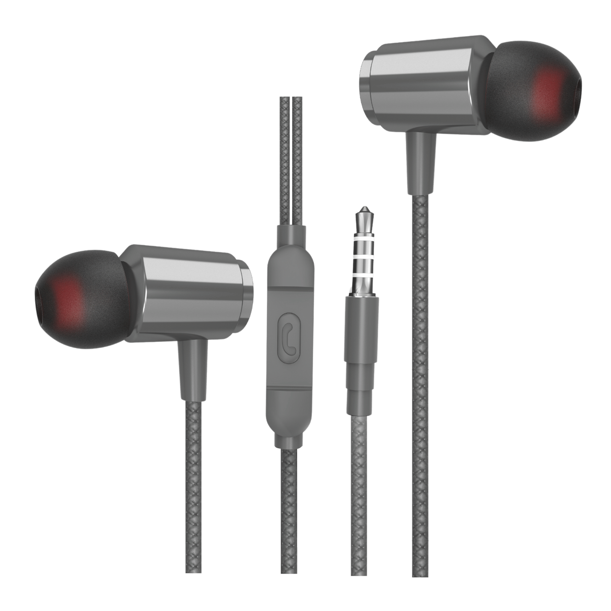 Buy Yarr Sonic Mass Magnetic In Ear ( Grey ) Wired Earphones